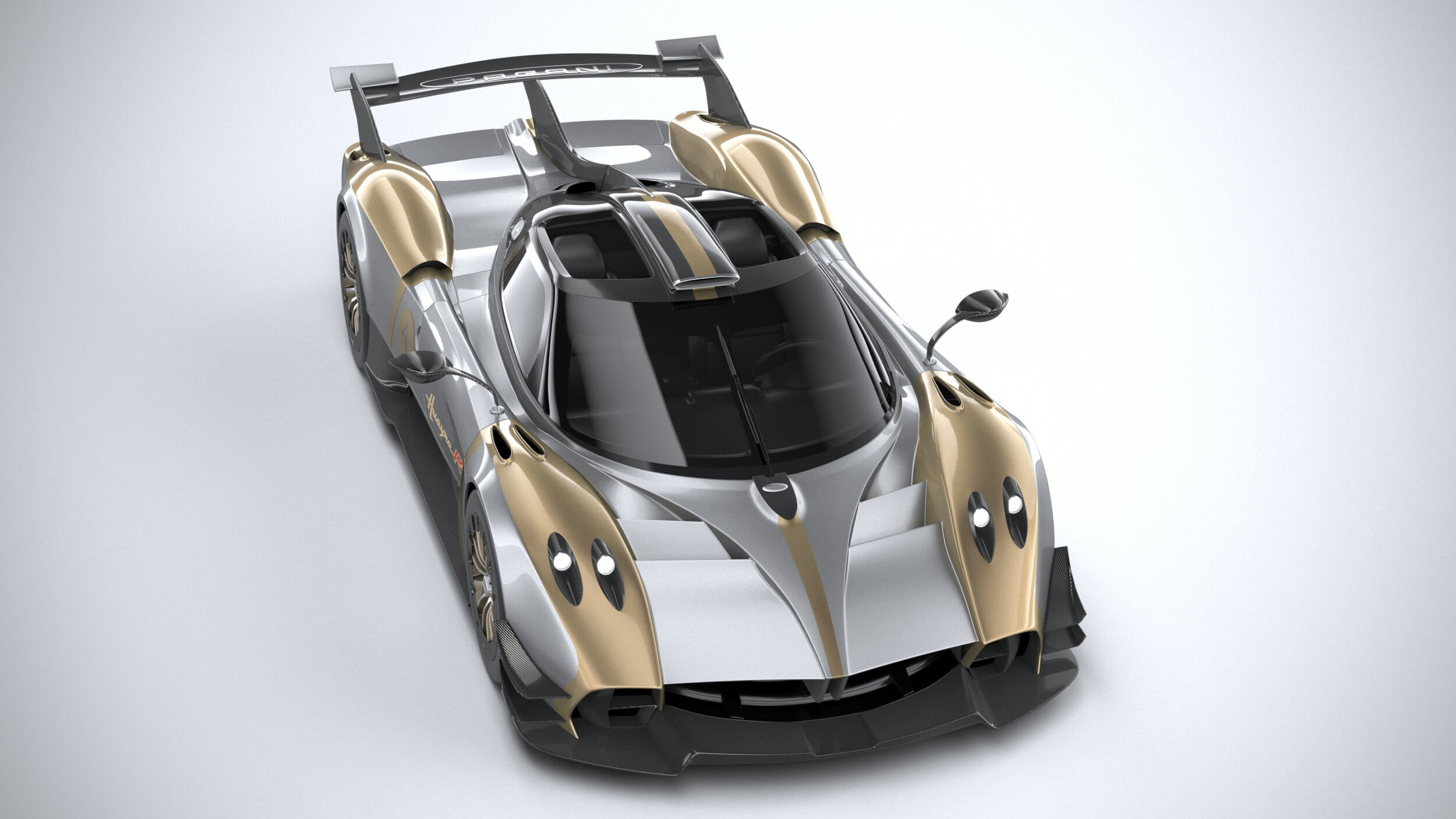 Renderizado Del Pagani Huayra Roadster Imágenes De Pagani Huayra