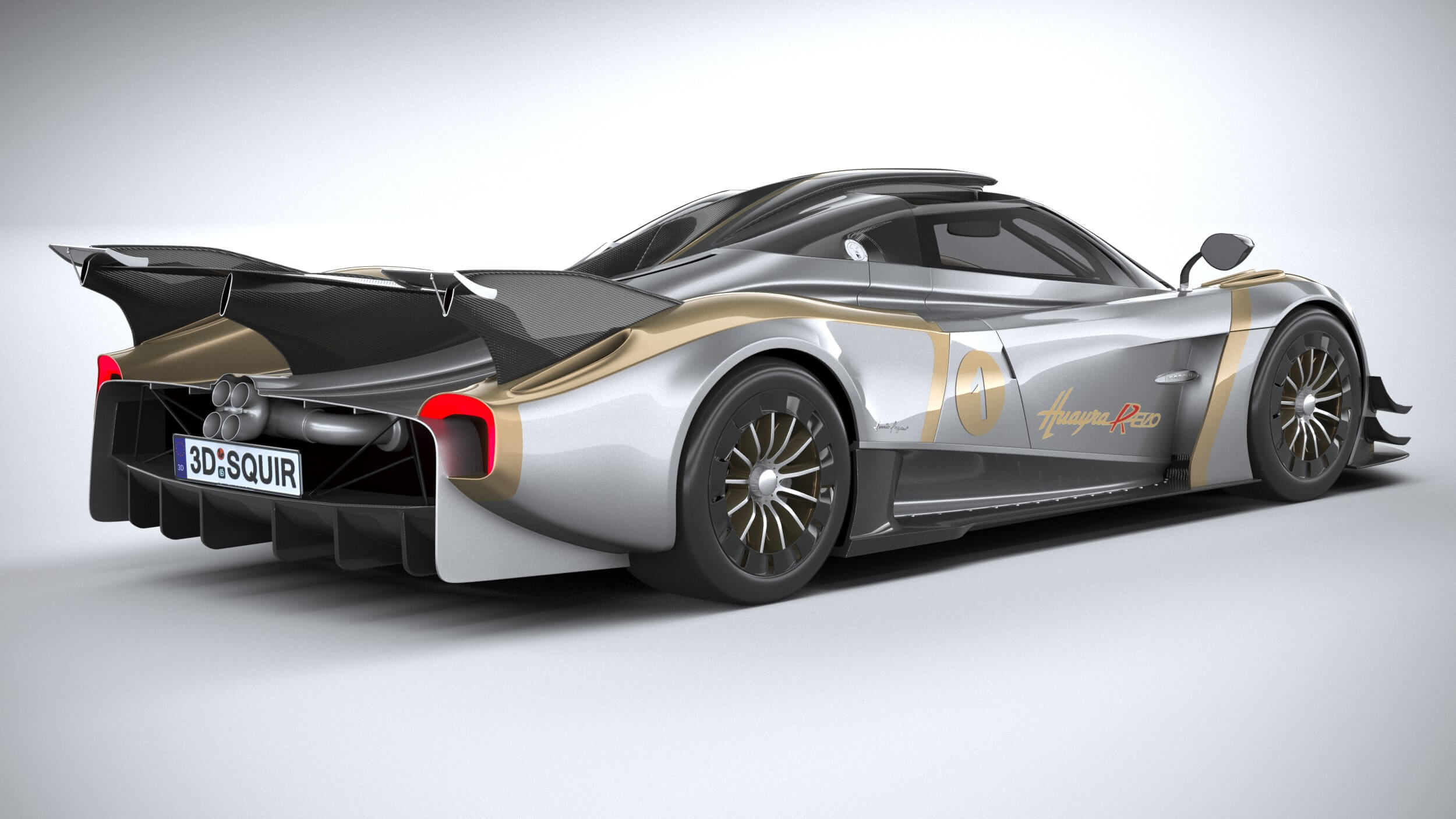 Pagani Huayra R Evo 2024 - 3D Model by SQUIR