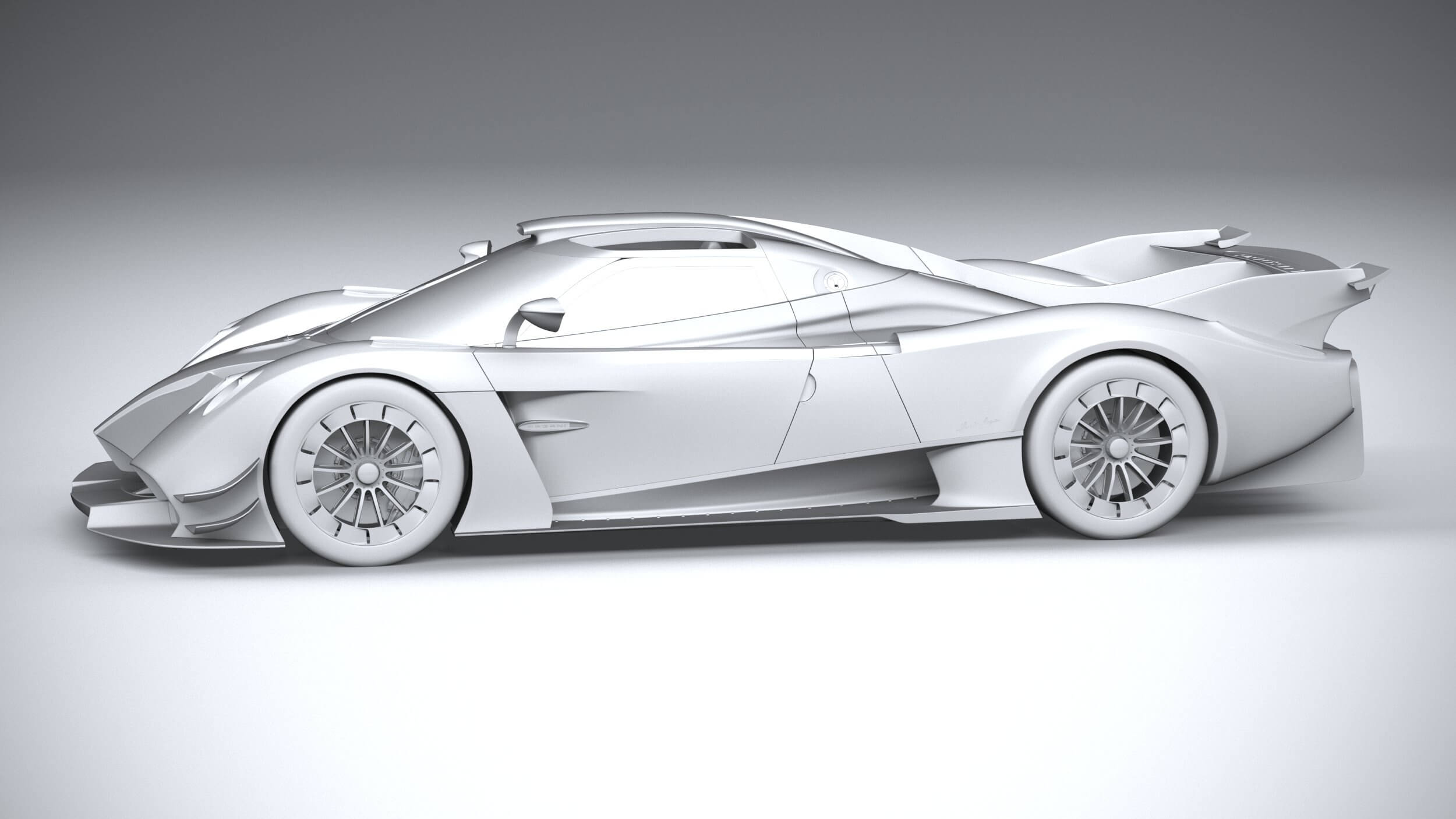 Pagani Huayra R Evo 2024 - 3D Model by SQUIR