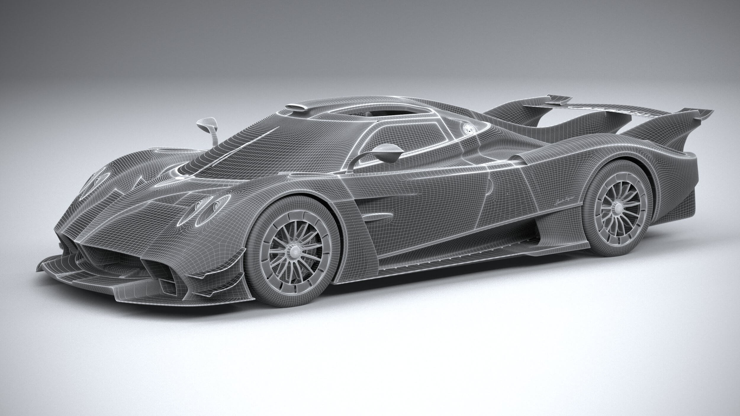 Renderizado Del Pagani Huayra Roadster Imágenes De Pagani Huayra