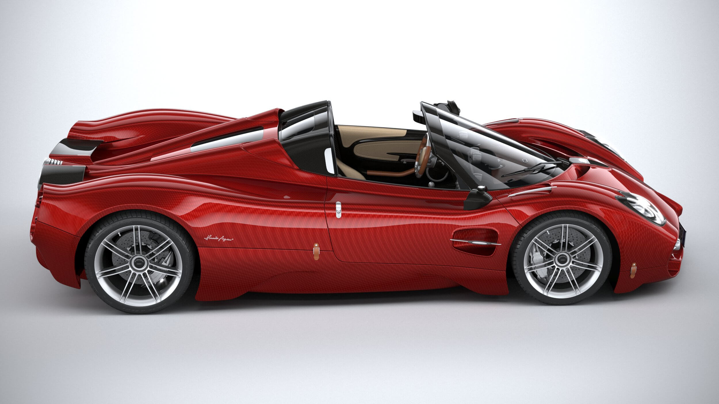 Pagani Utopia Roadster 2025 - 3D Model by SQUIR