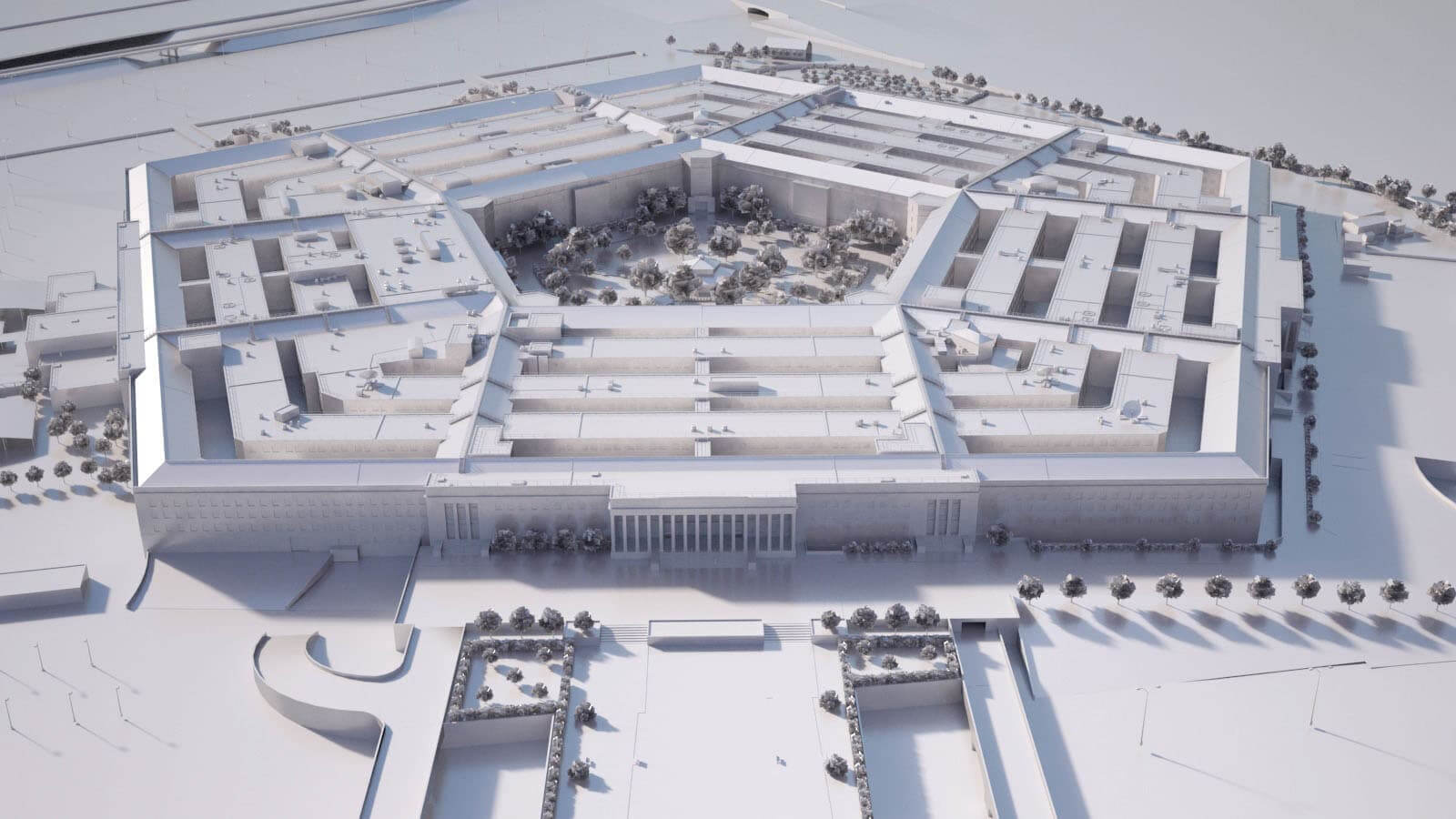 Pentagon USA - 3D Model by SQUIR