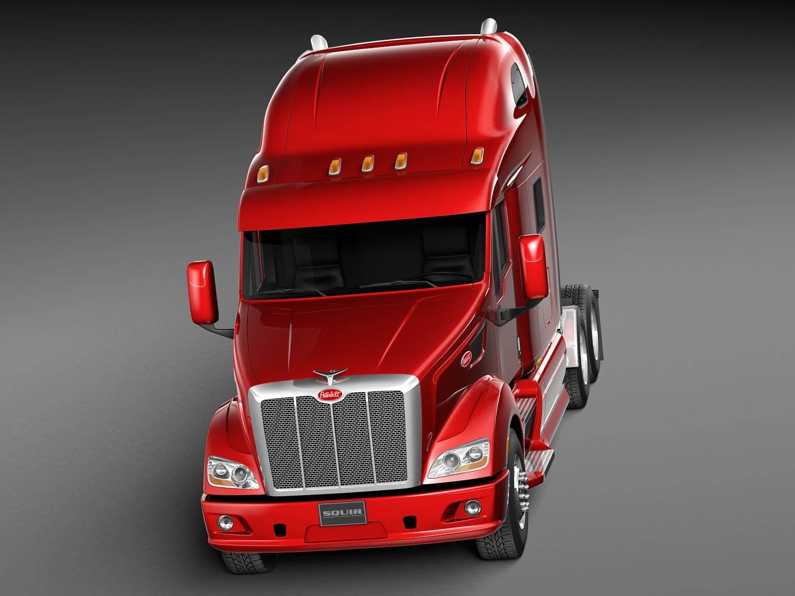 Peterbilt 587 2015 - 3D Model by SQUIR
