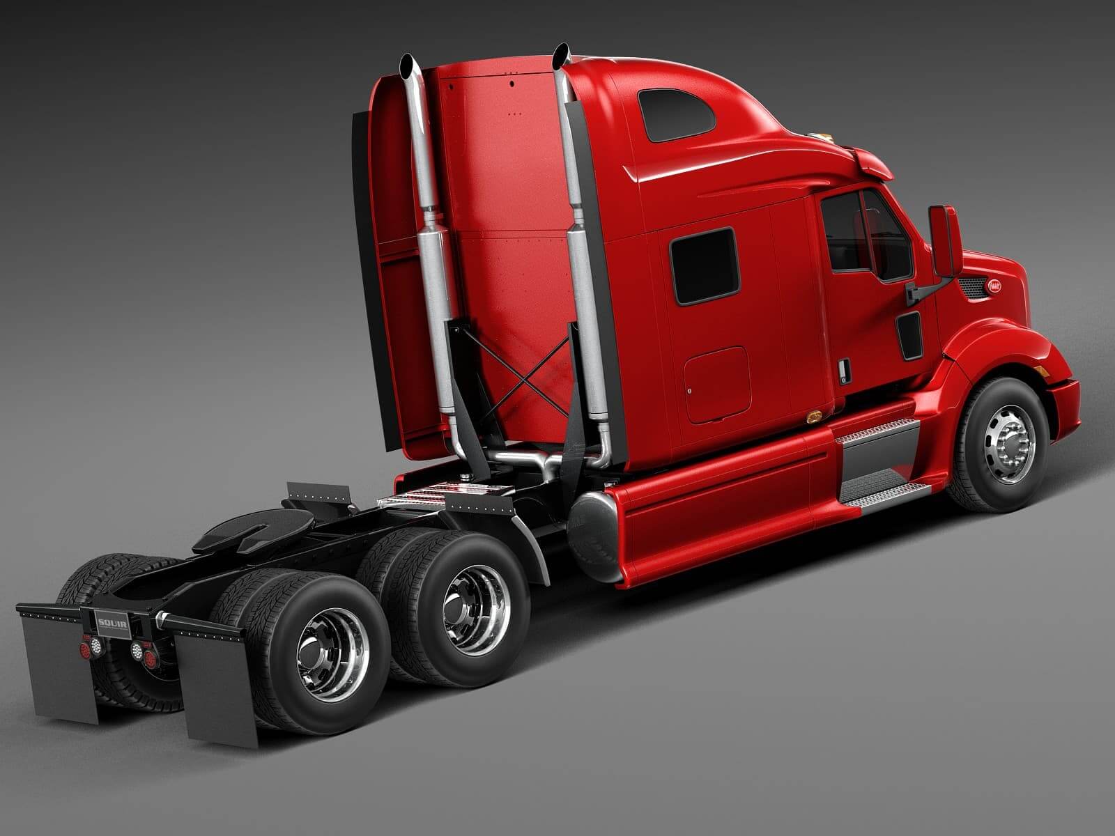 Peterbilt 587 2015 - 3D Model by SQUIR