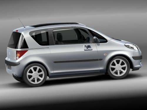 Peugeot 1007 - 3D Model by SQUIR