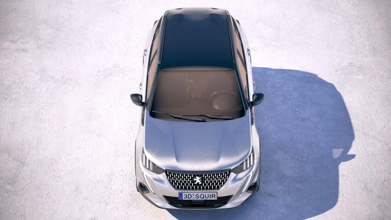 Peugeot 2008 2020 - 3D Model by SQUIR