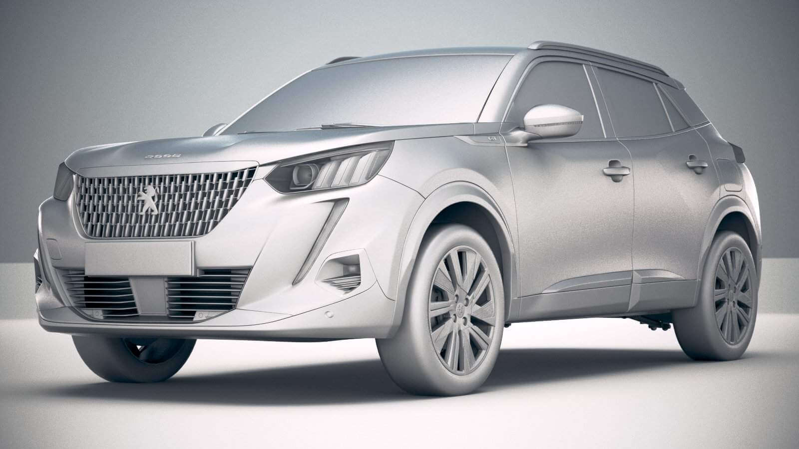 Peugeot 2008 2020 - 3D Model by SQUIR