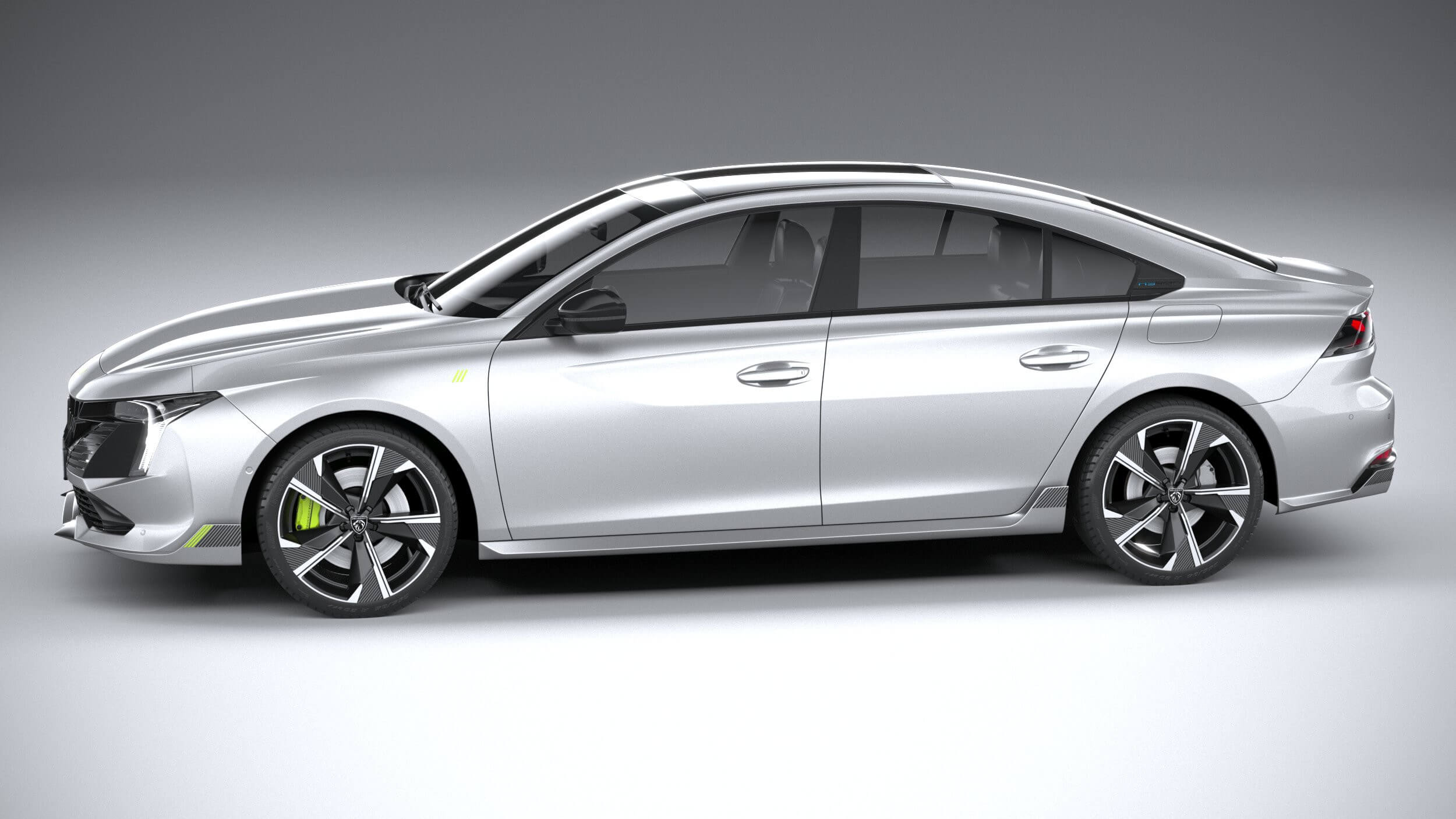 Peugeot 508 Pse 2023 - 3D Model by SQUIR