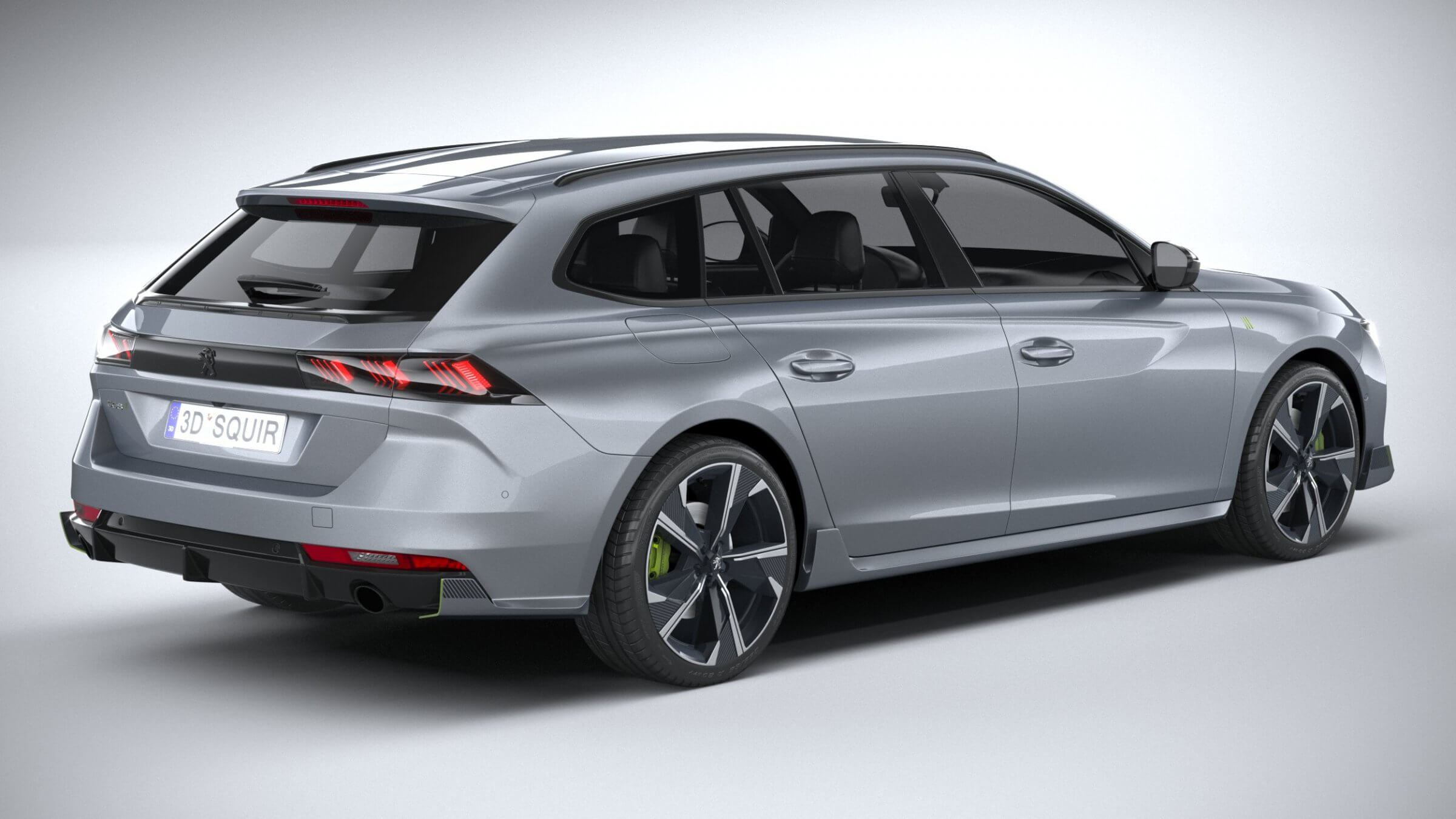 Peugeot 508 SW PSE 2021 - 3D Model by SQUIR