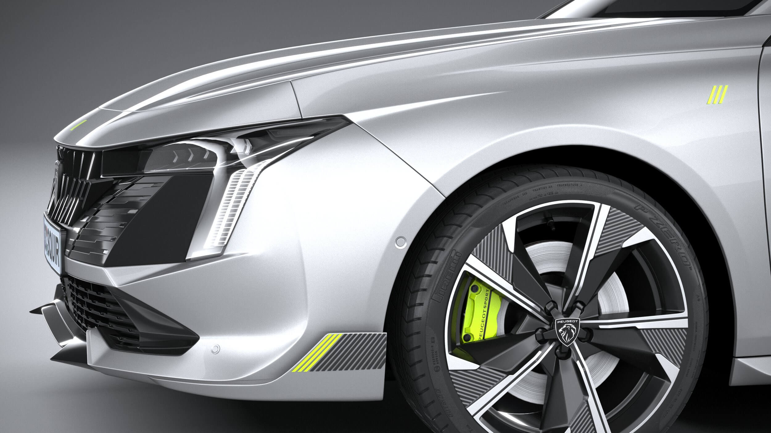 Peugeot 508 SW Pse 2023 - 3D Model by SQUIR