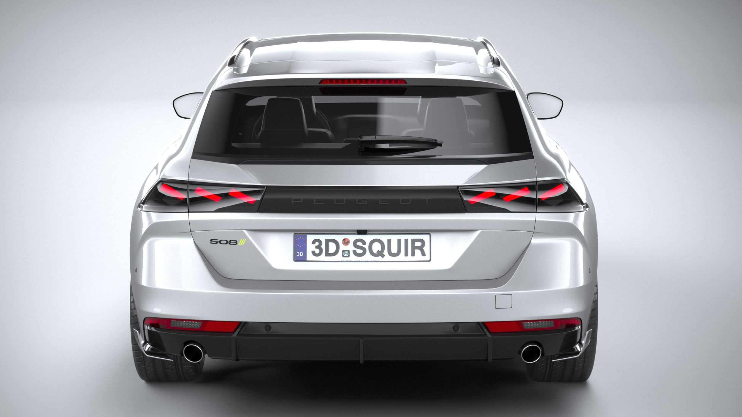 Peugeot 508 SW Pse 2023 - 3D Model by SQUIR