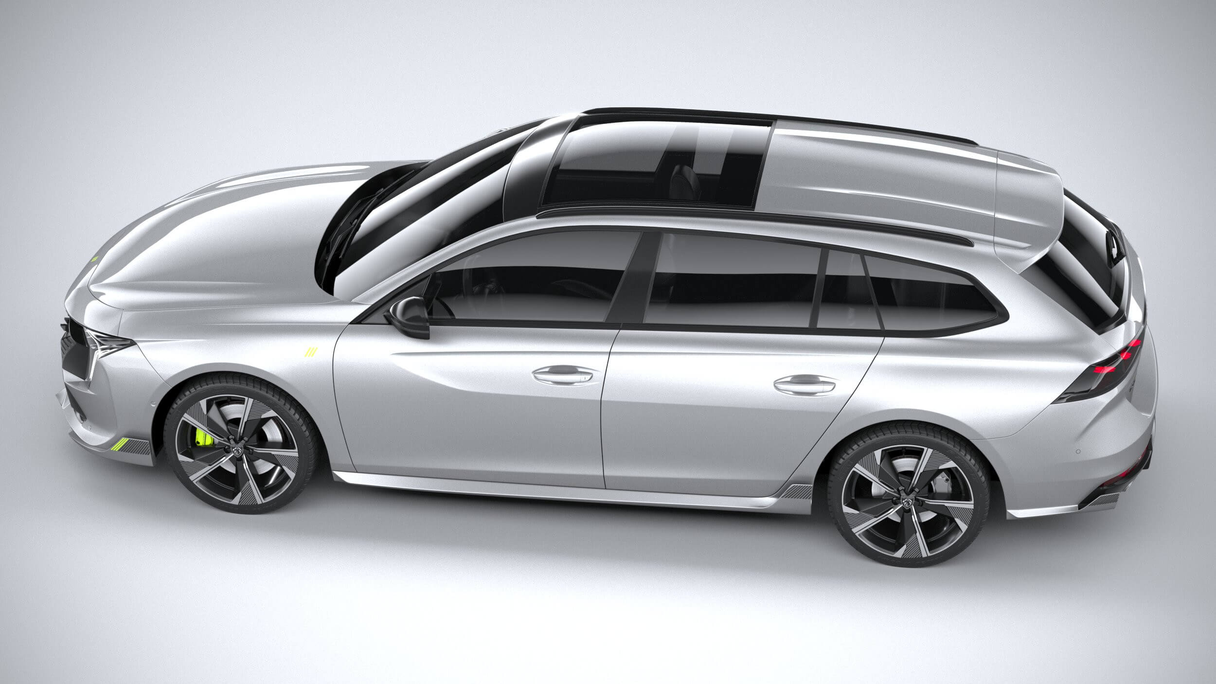 Peugeot 508 SW Pse 2023 - 3D Model by SQUIR