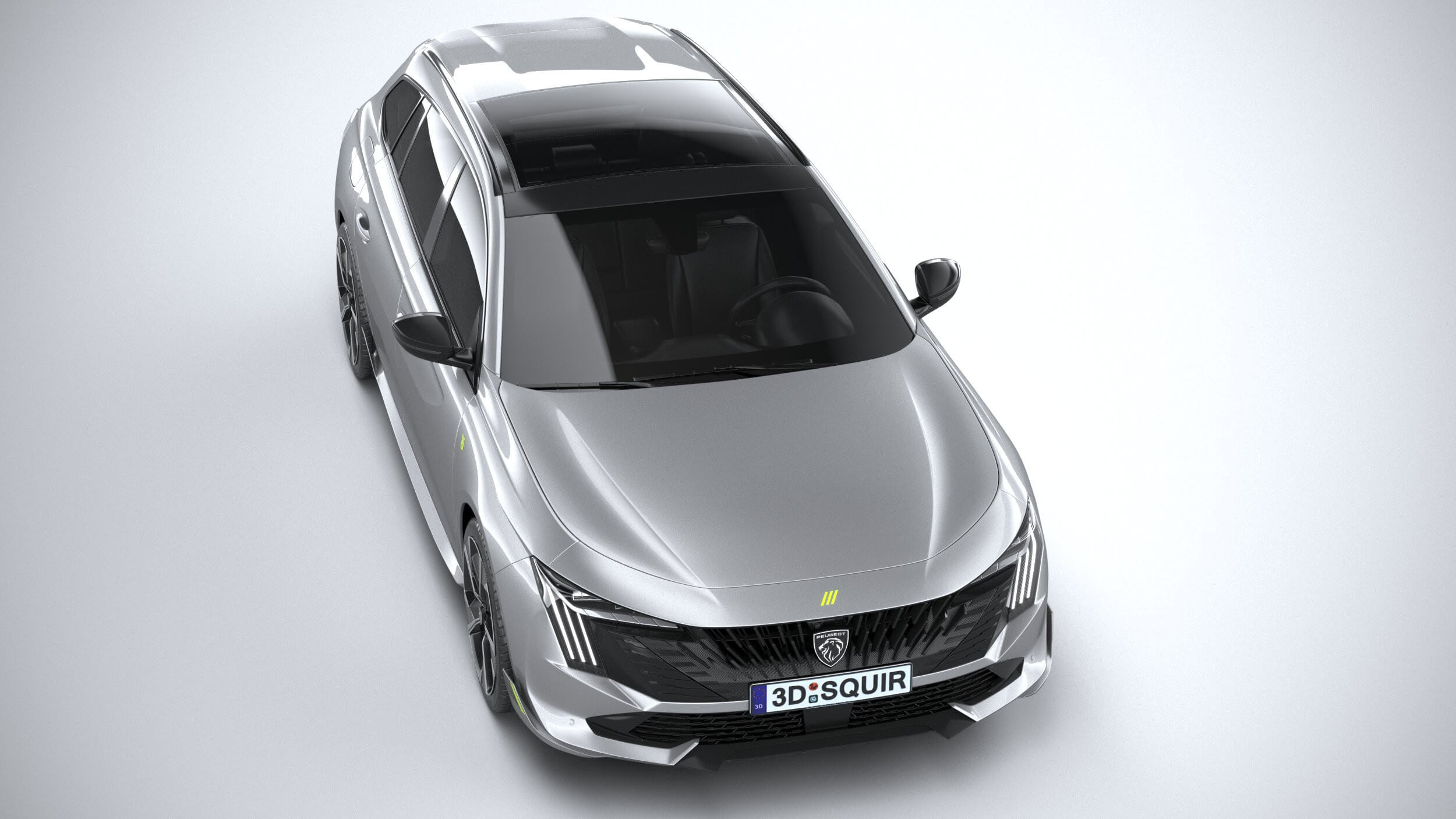 Peugeot 508 SW Pse 2023 - 3D Model by SQUIR