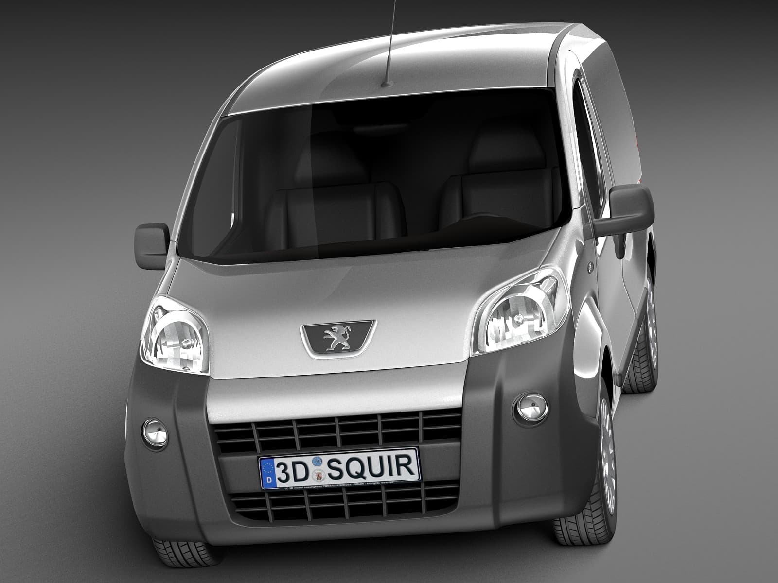 Peugeot Bipper 2008 - 3D Model by SQUIR