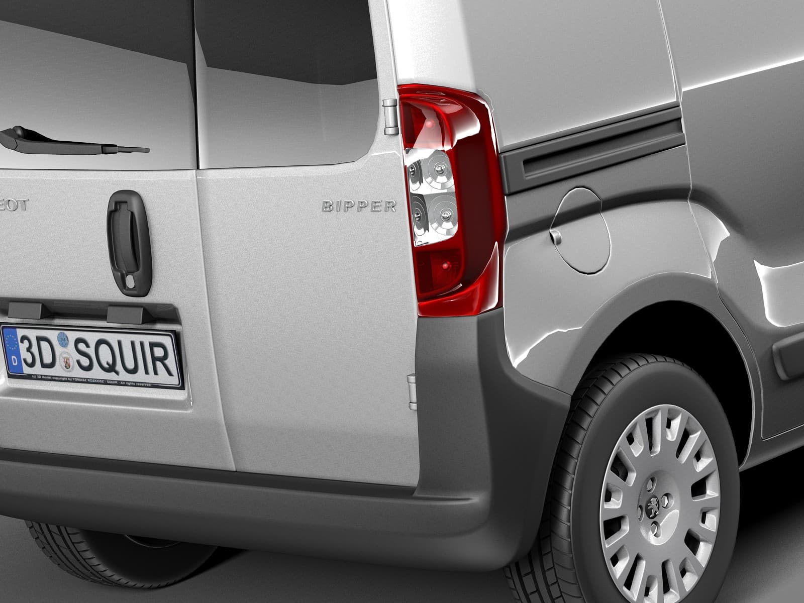Peugeot Bipper 2008 - 3D Model by SQUIR