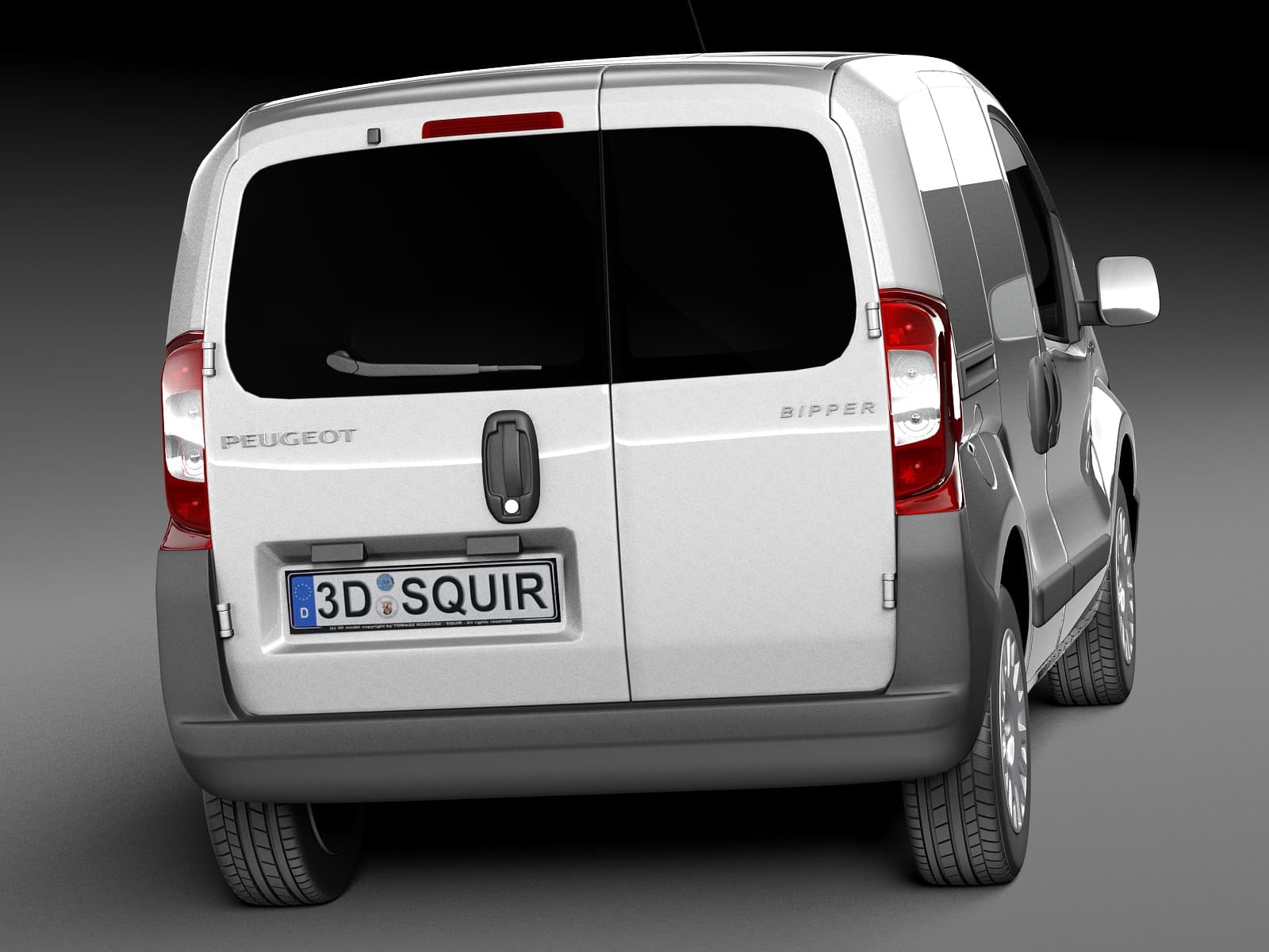 Peugeot Bipper 2008 - 3D Model by SQUIR