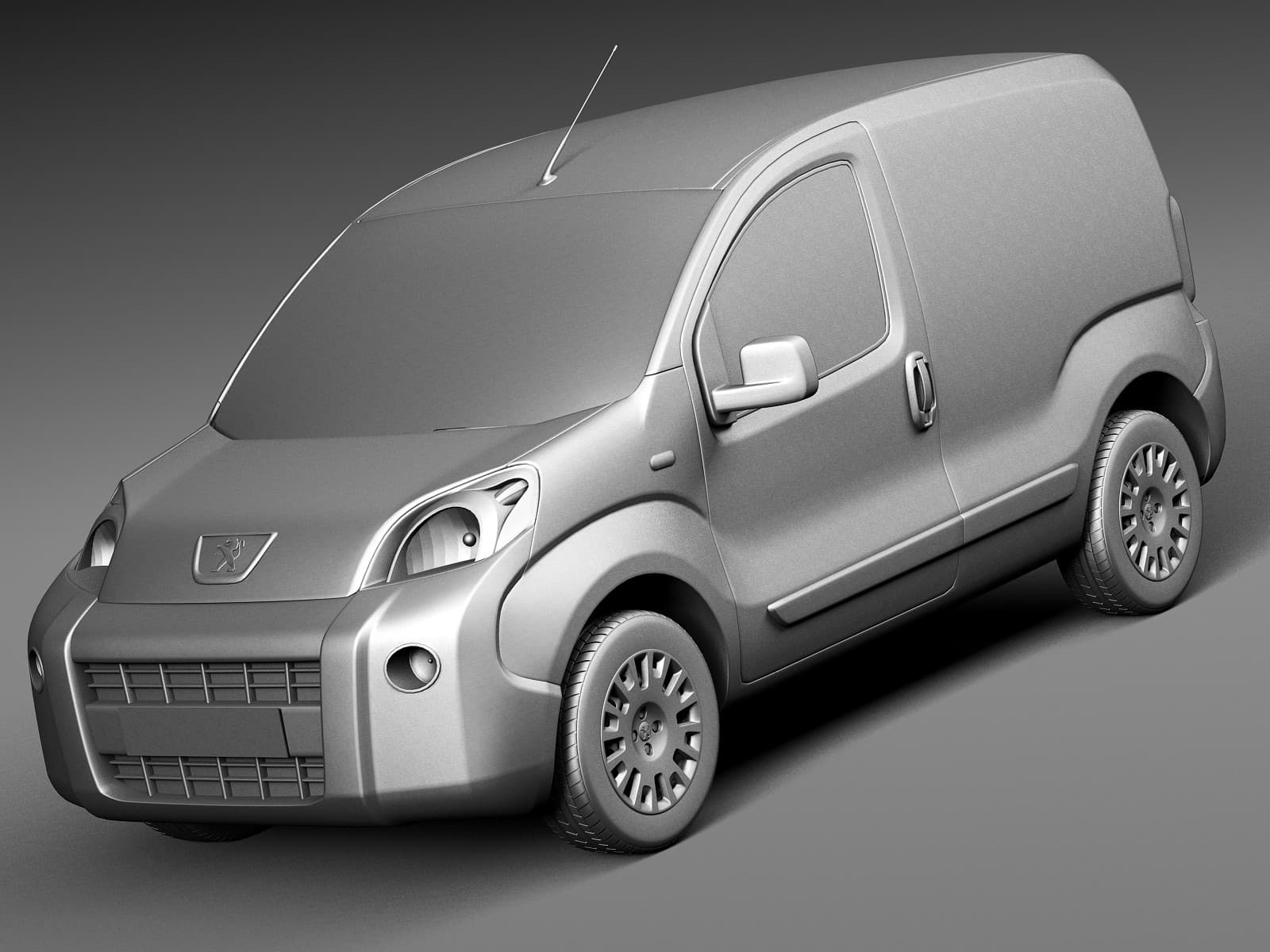 Peugeot Bipper 2008 - 3D Model by SQUIR