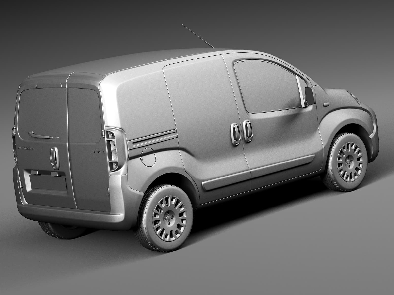 Peugeot Bipper 2008 - 3D Model by SQUIR