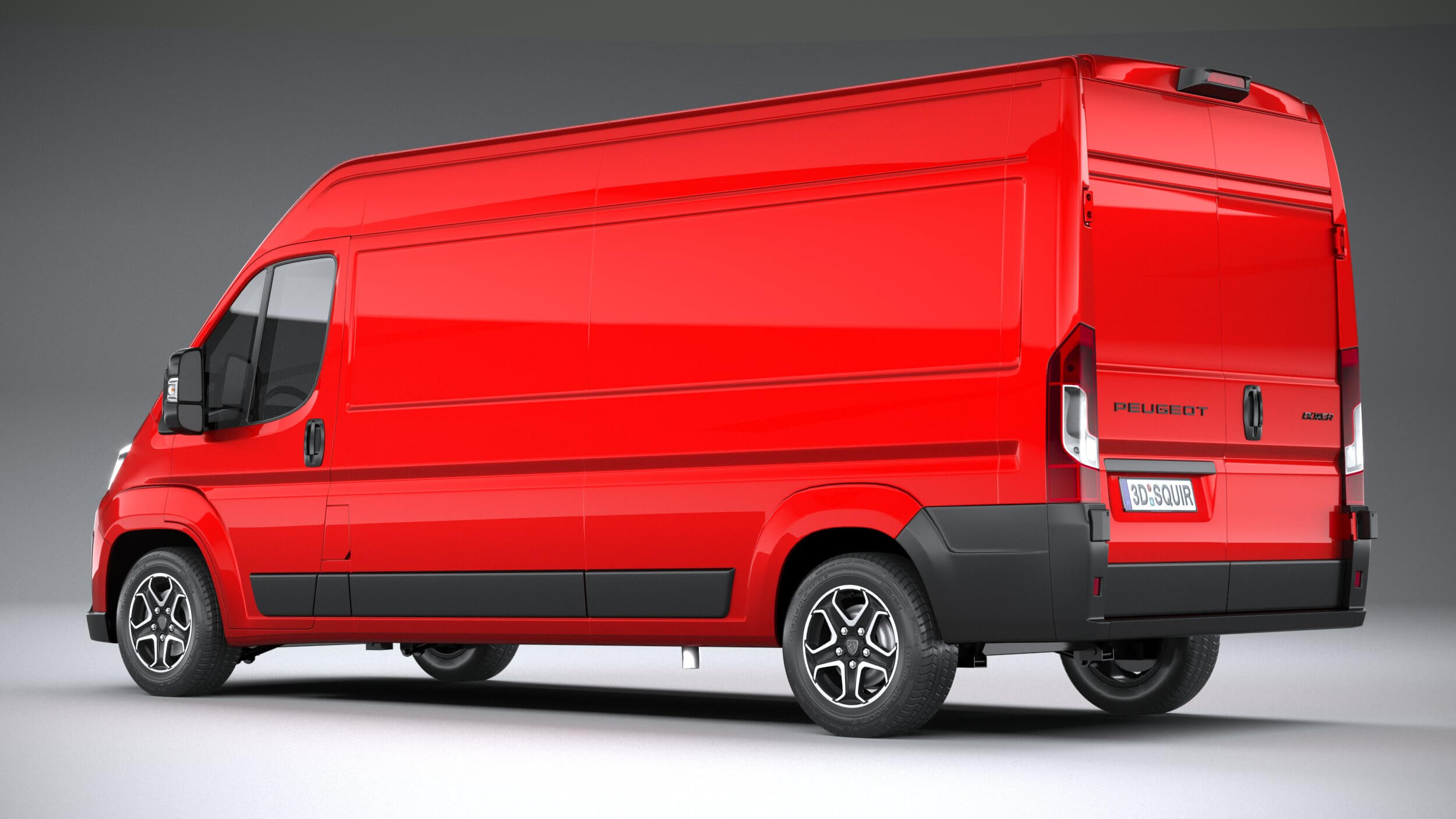 Peugeot Boxer L2H2 2024 - 3D Model by SQUIR
