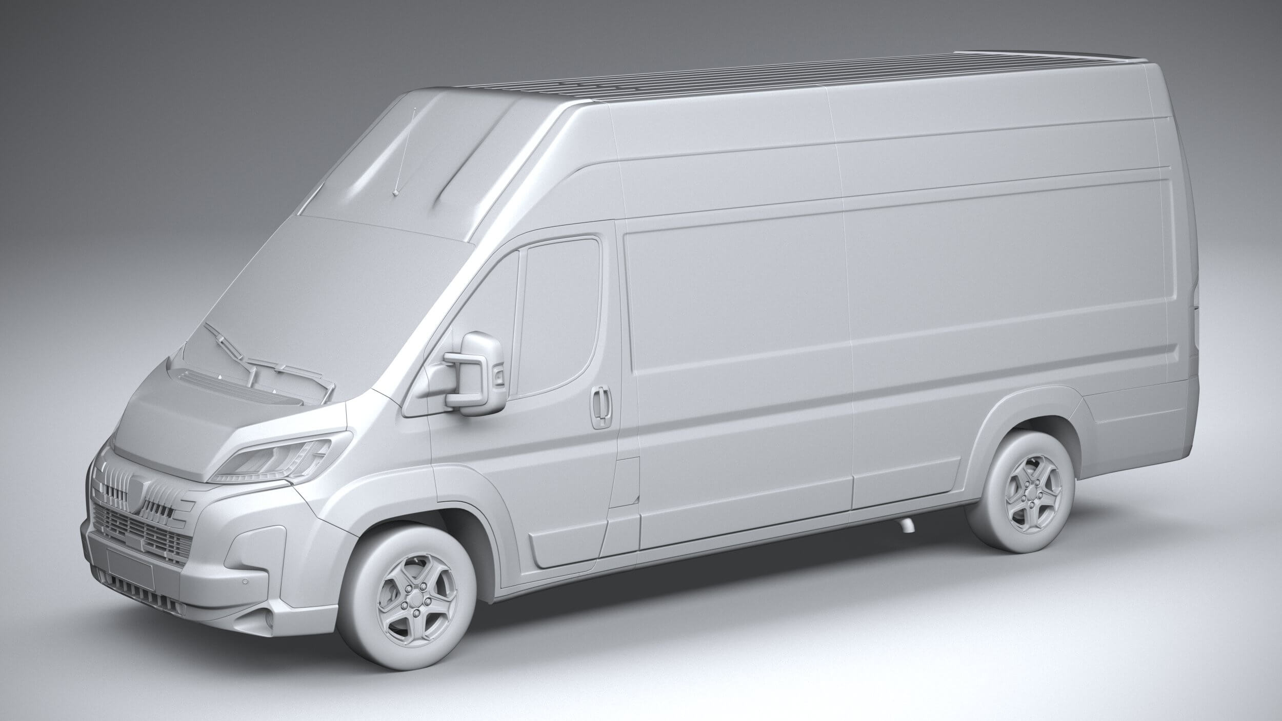 Peugeot Boxer L4H3 2024 - 3D Model by SQUIR