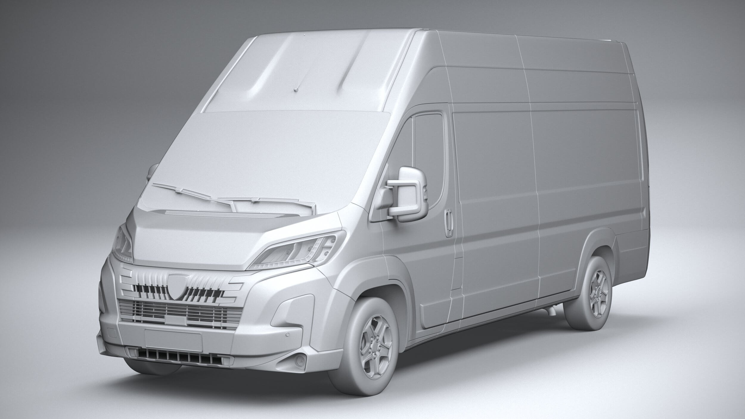 Peugeot Boxer L4H3 2024 - 3D Model by SQUIR