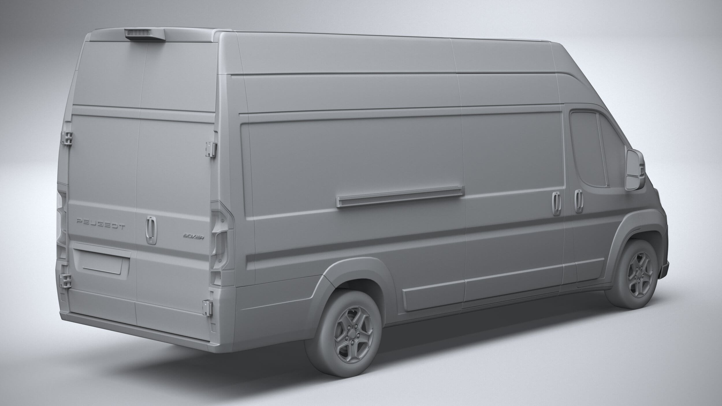 Peugeot Boxer L4H3 2024 - 3D Model by SQUIR