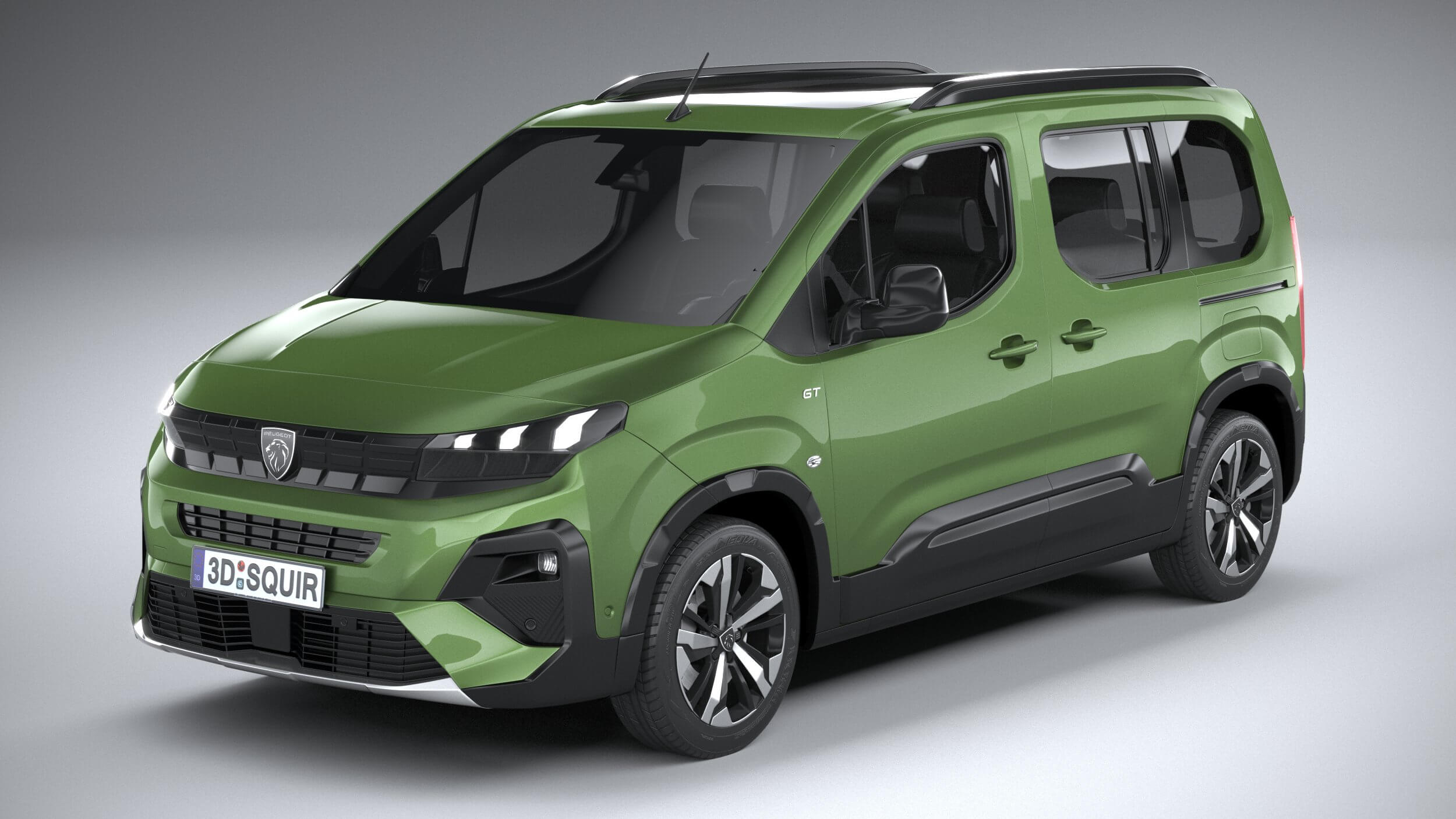 Peugeot Rifter 2024 - 3D Model by SQUIR