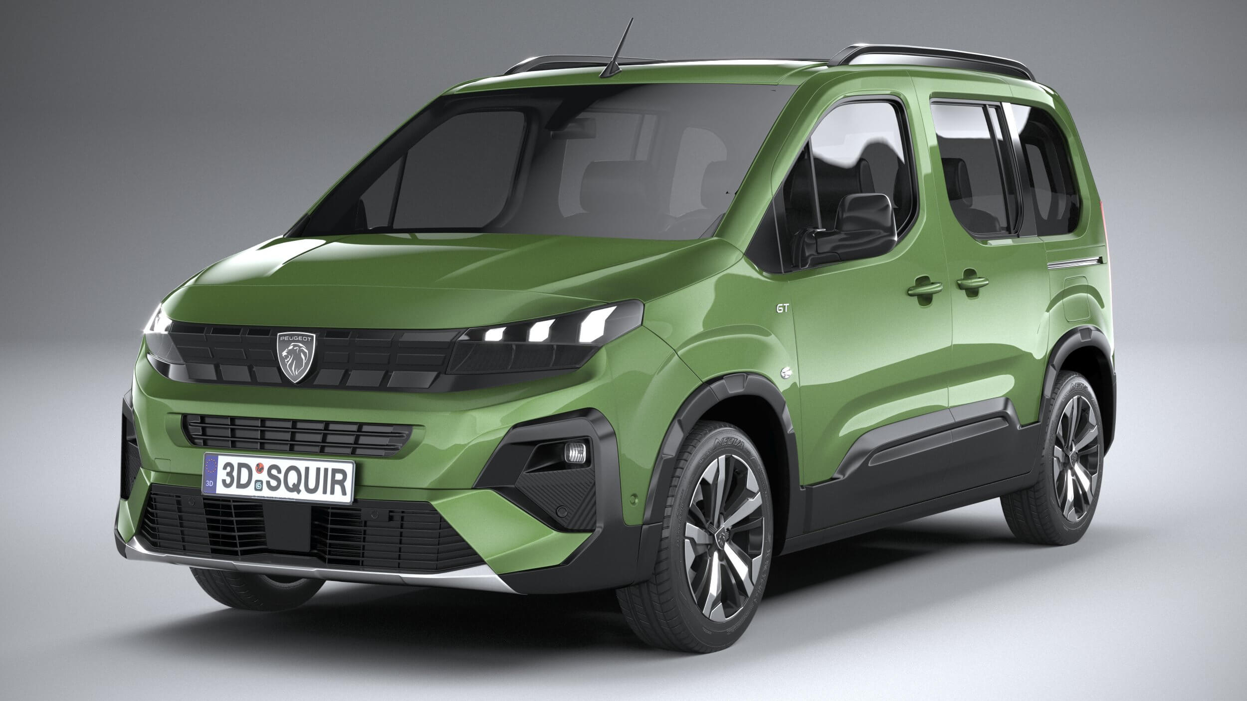 Peugeot Rifter 2024 - 3D Model by SQUIR