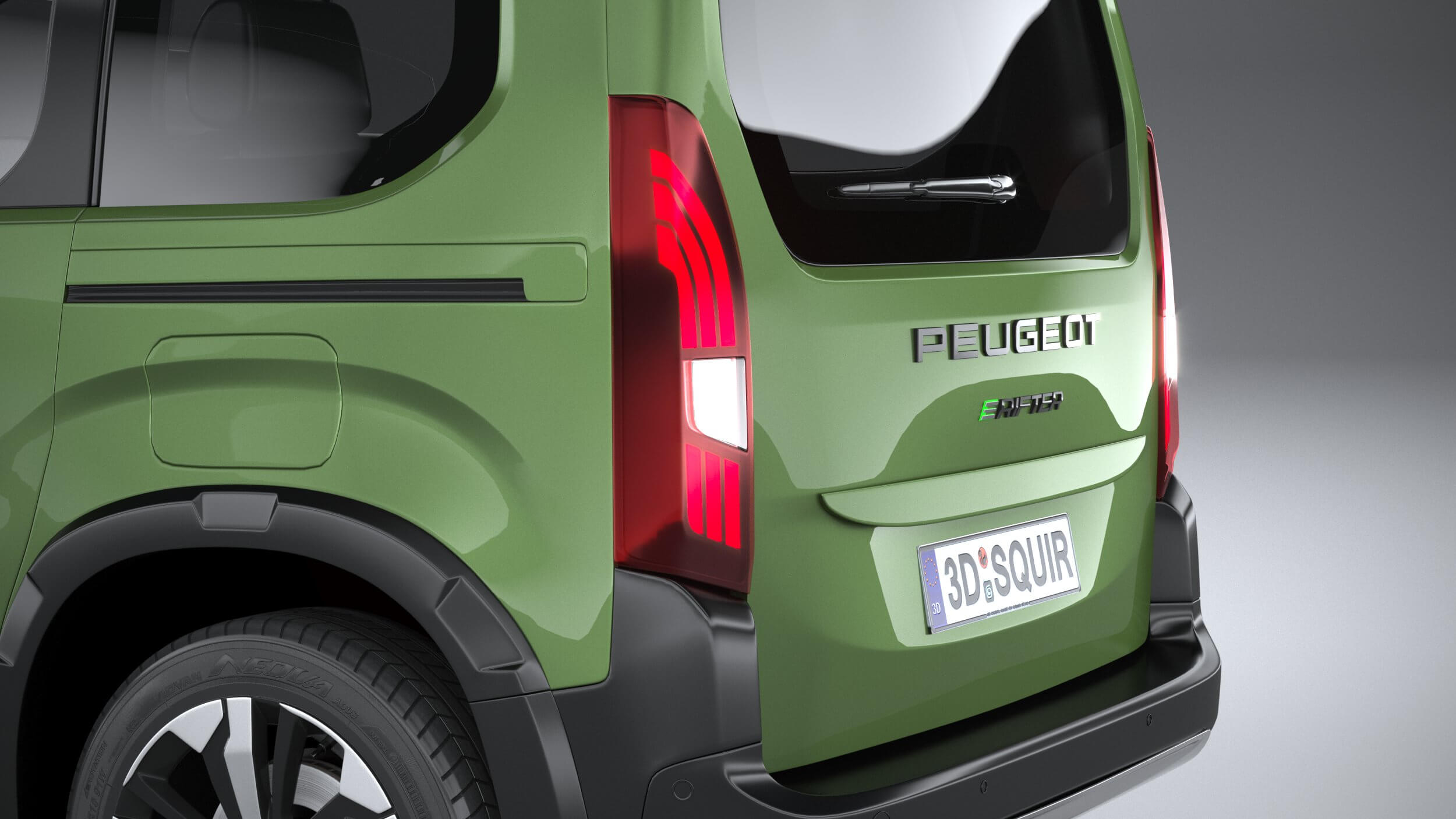 Peugeot Rifter 2024 - 3D Model by SQUIR