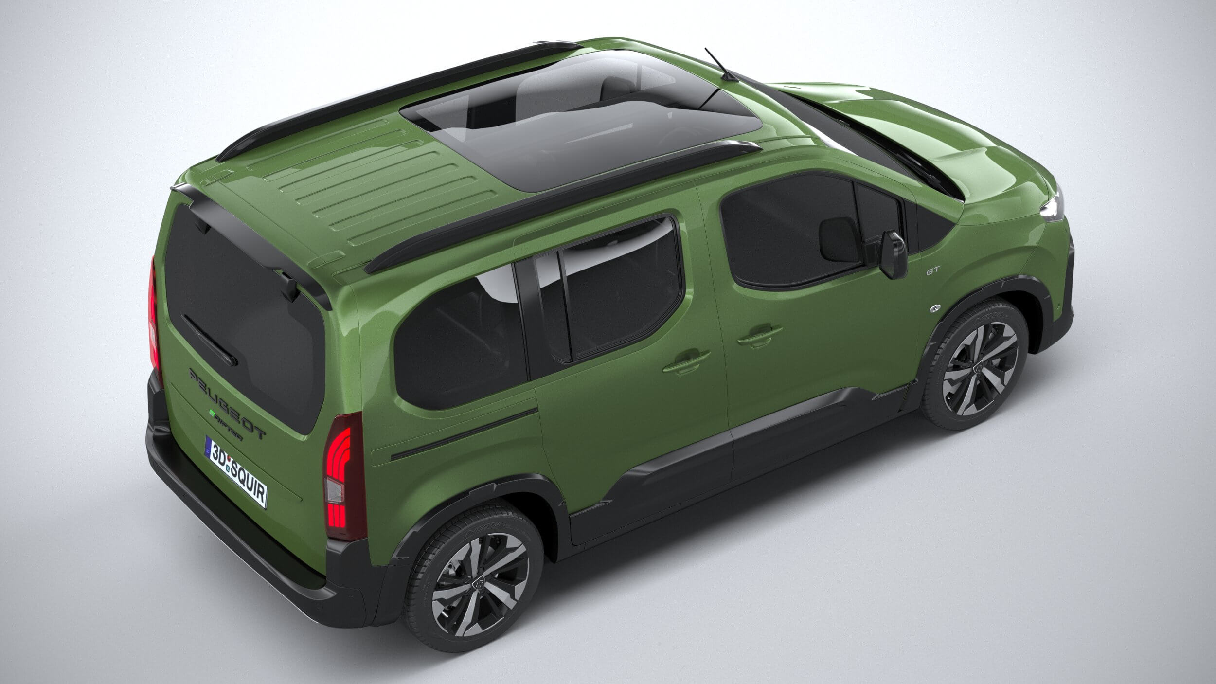 Peugeot Rifter 2024 - 3D Model by SQUIR