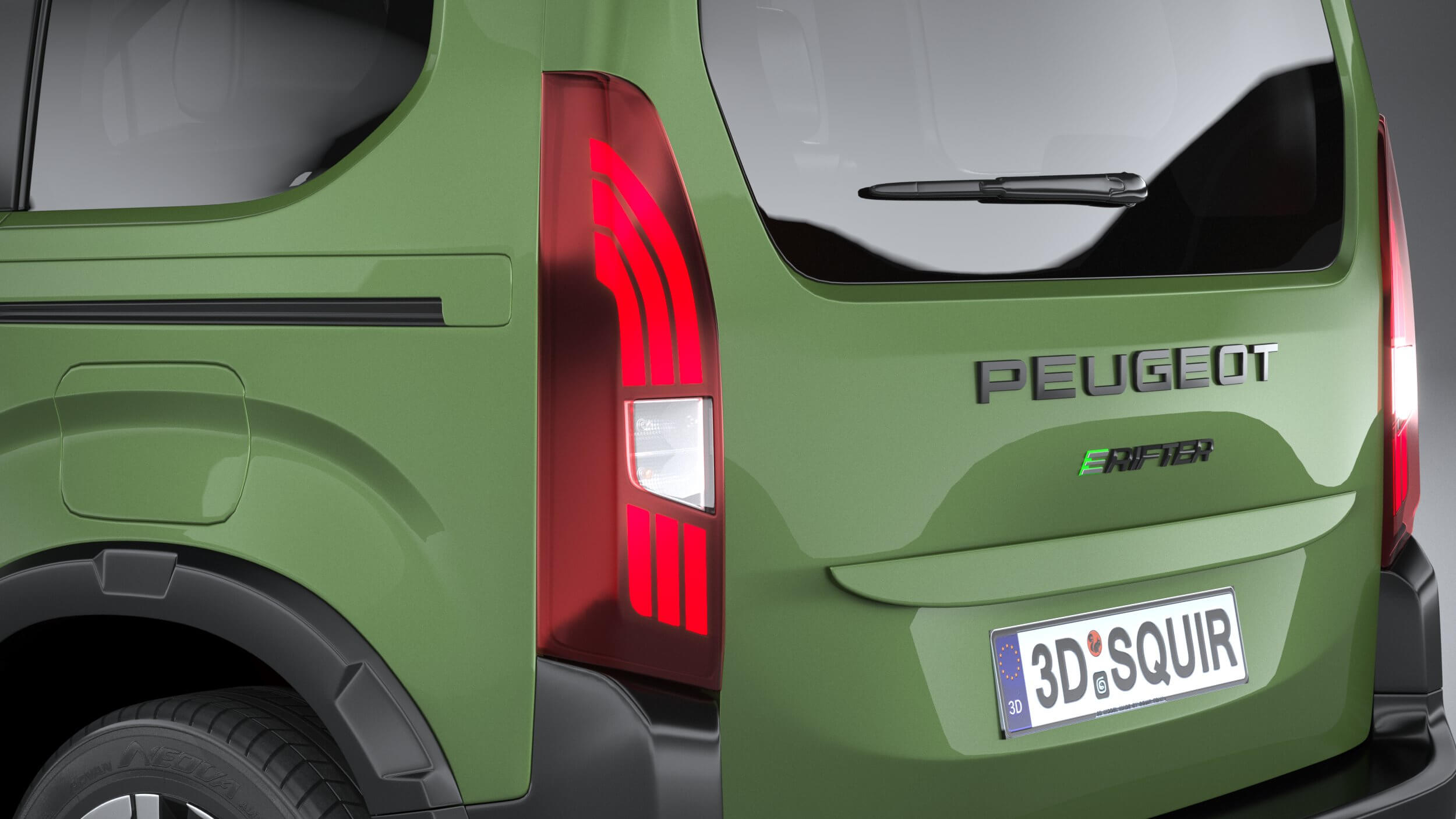 Peugeot Rifter 2024 - 3D Model by SQUIR