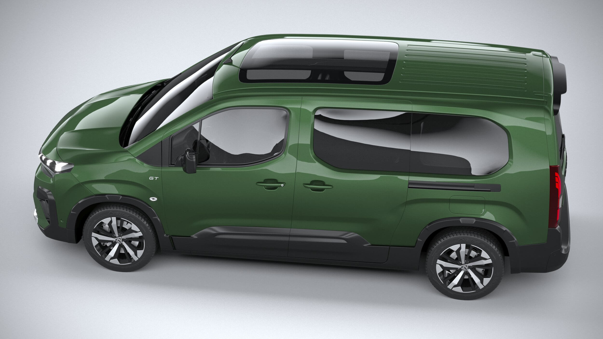 Peugeot Rifter Long 2024 - 3D Model by SQUIR