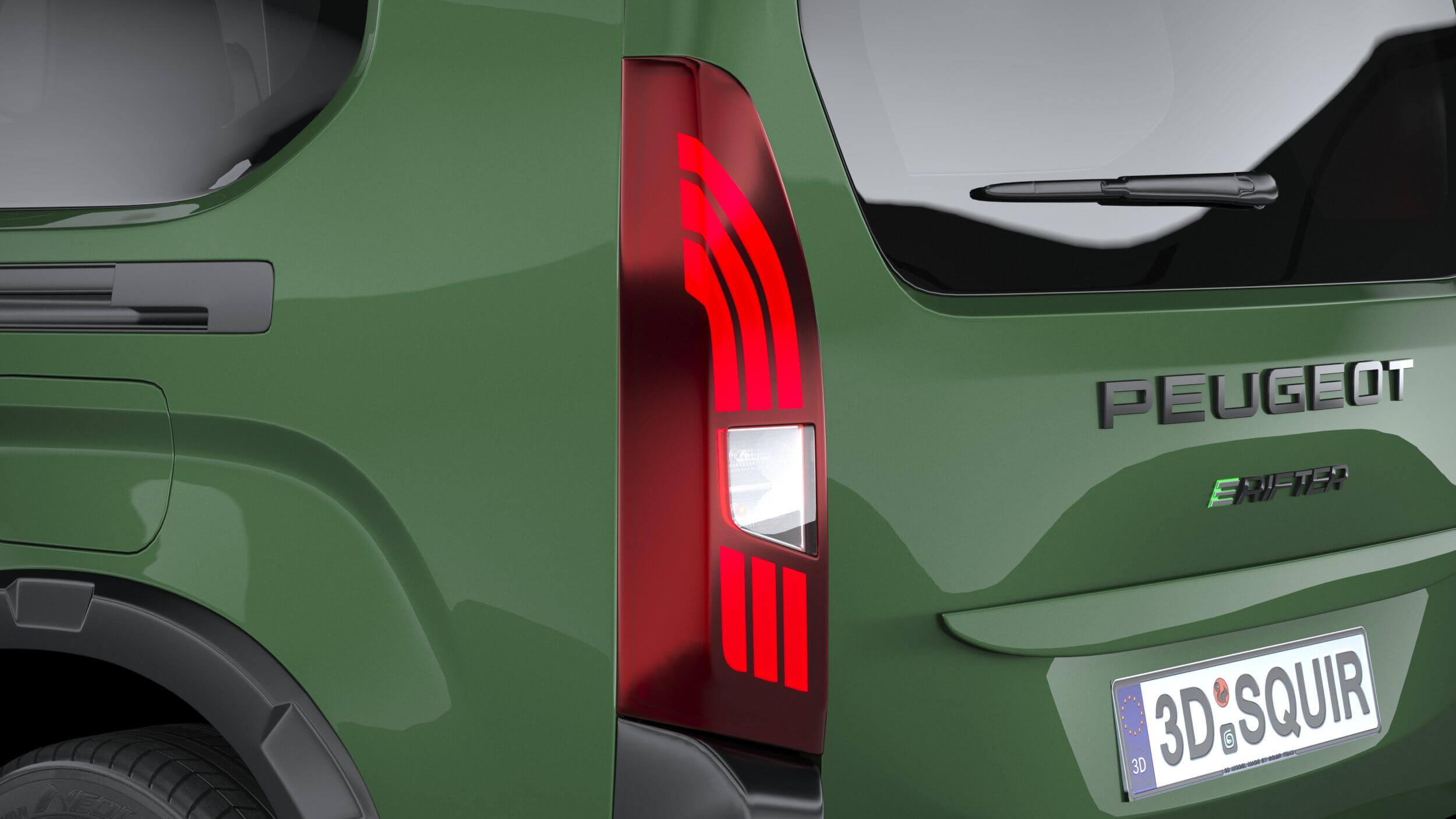 Peugeot Rifter Long 2024 - 3D Model by SQUIR