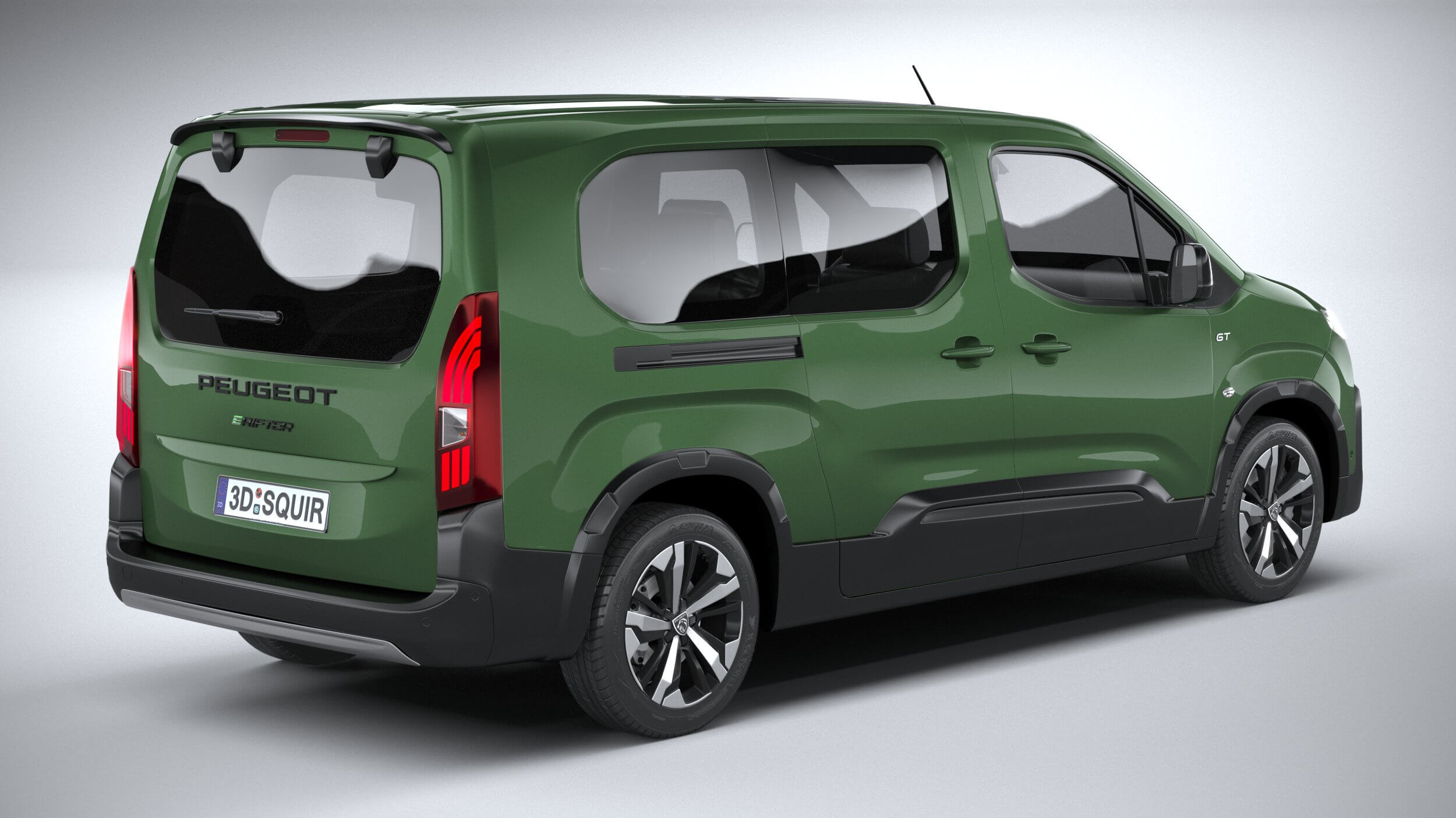 Peugeot Rifter Long 2024 - 3D Model by SQUIR