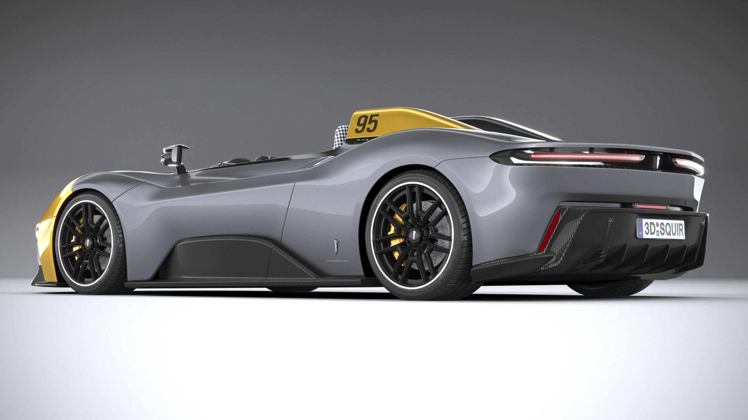 Pininfarina B95 2025 - 3D Model by SQUIR