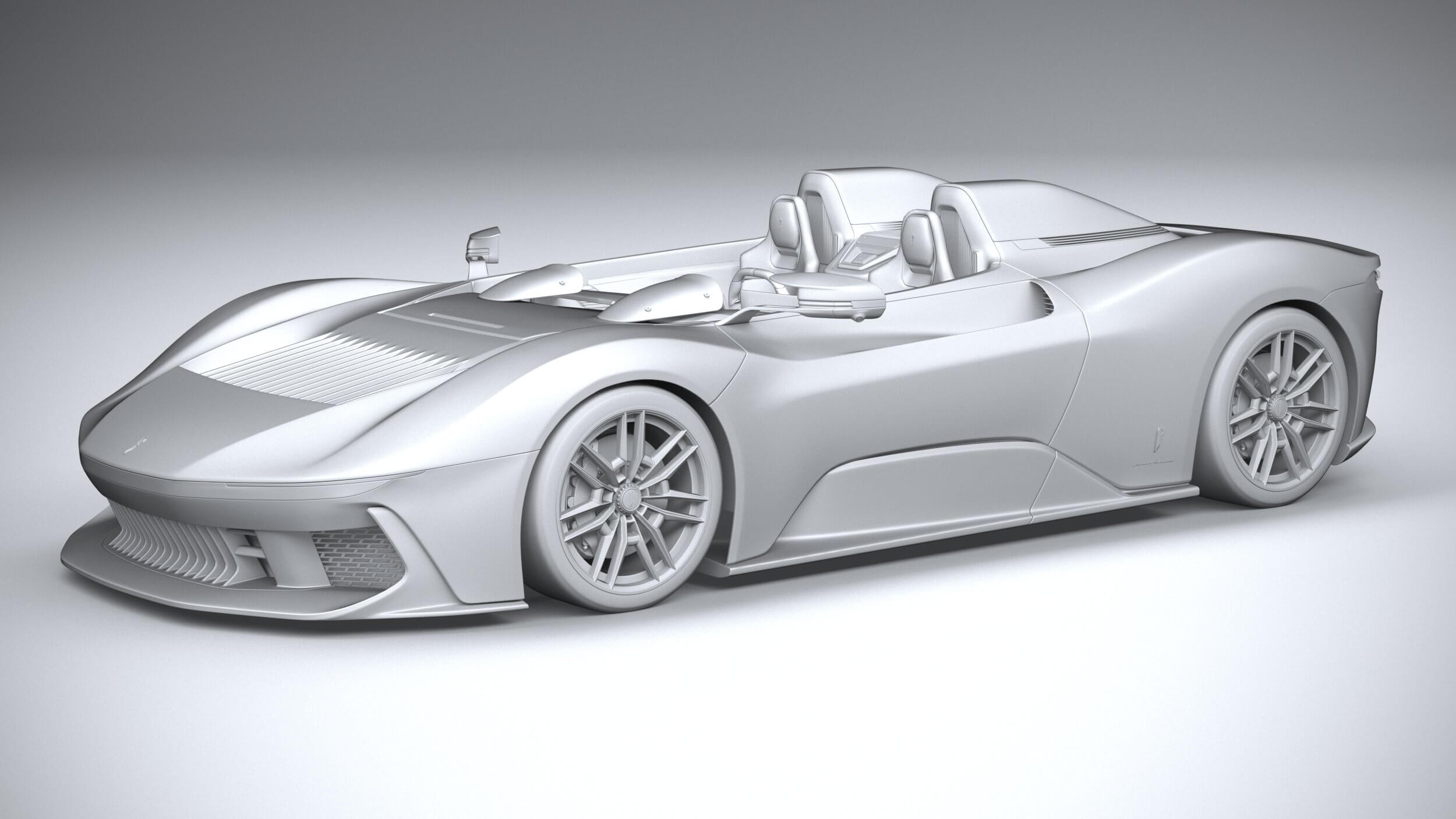 Pininfarina B95 2025 - 3D Model by SQUIR