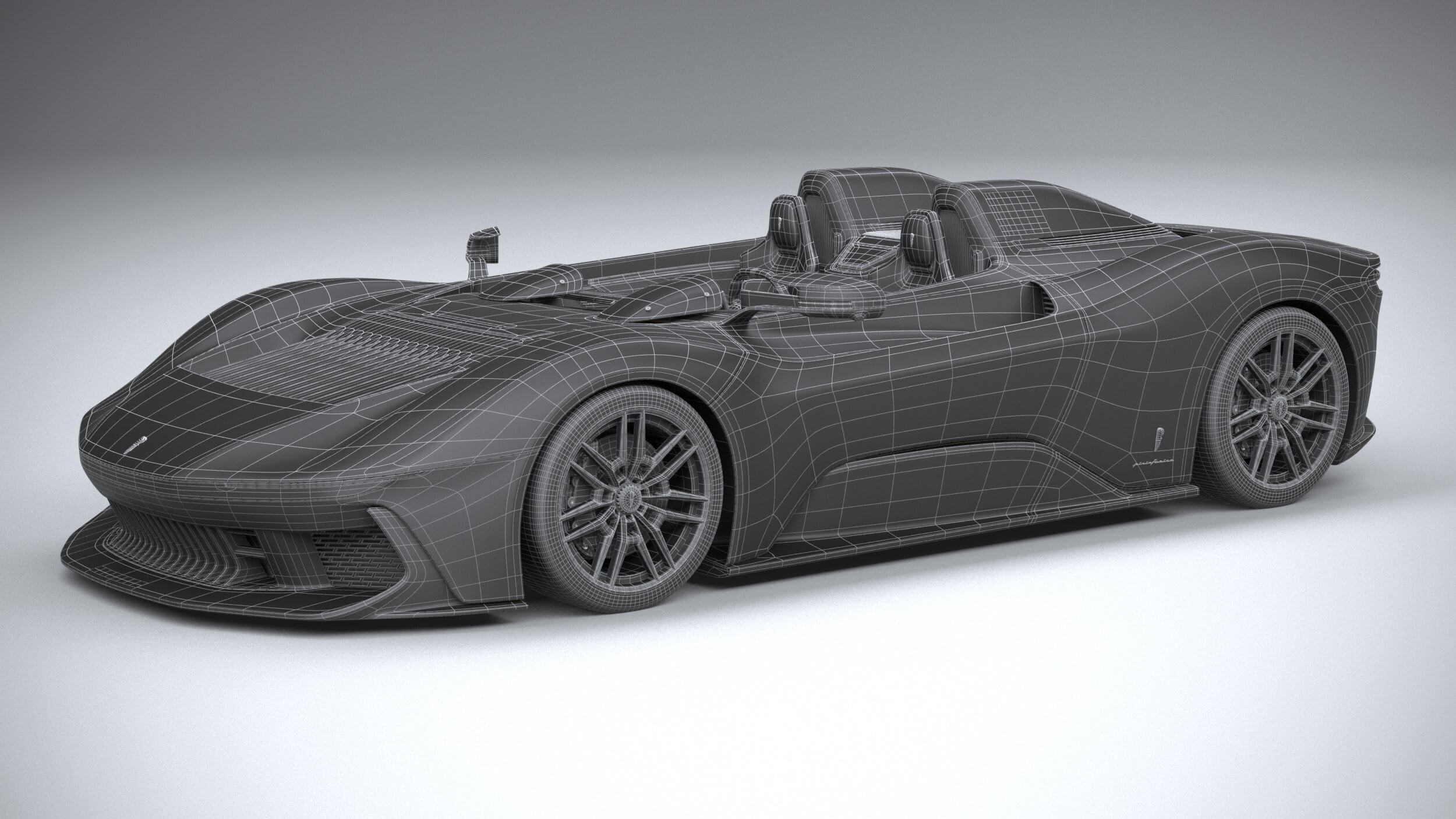 Pininfarina B95 2025 - 3D Model by SQUIR