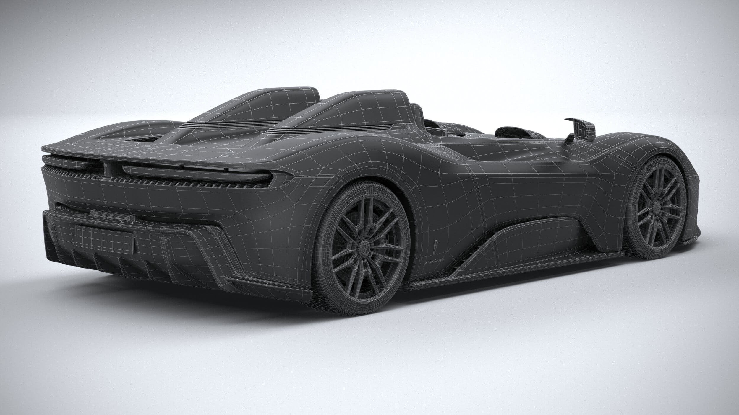 Pininfarina B95 2025 - 3D Model by SQUIR