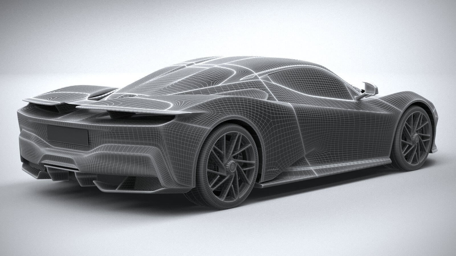 Pininfarina Battista 2020 - 3D Model by SQUIR
