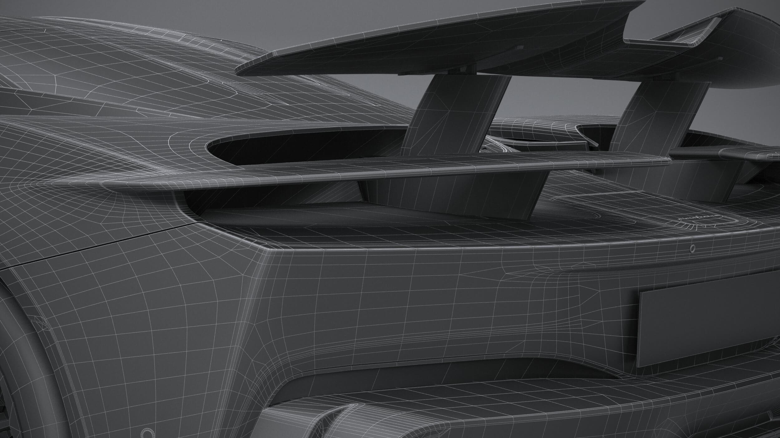 Pininfarina Battista Reversario 2024 Low Poly - 3D Model by SQUIR