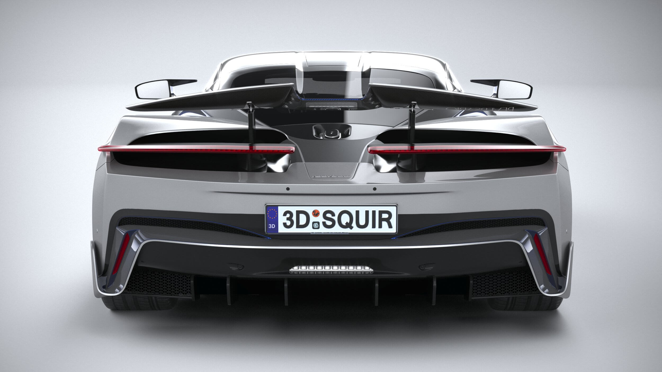 Pininfarina Battista Reversario 2024 - 3D Model by SQUIR