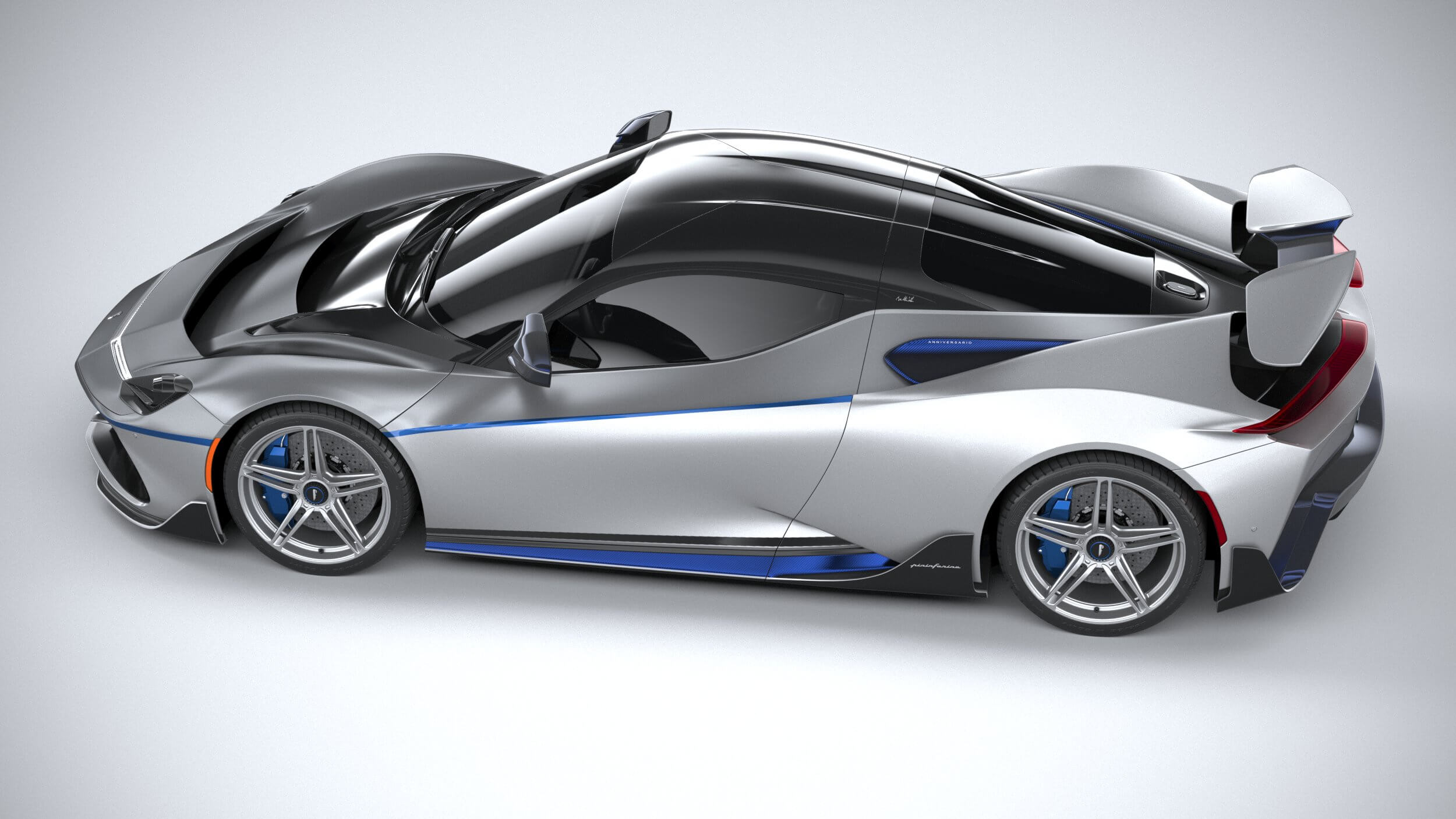Pininfarina Battista Reversario 2024 - 3D Model by SQUIR