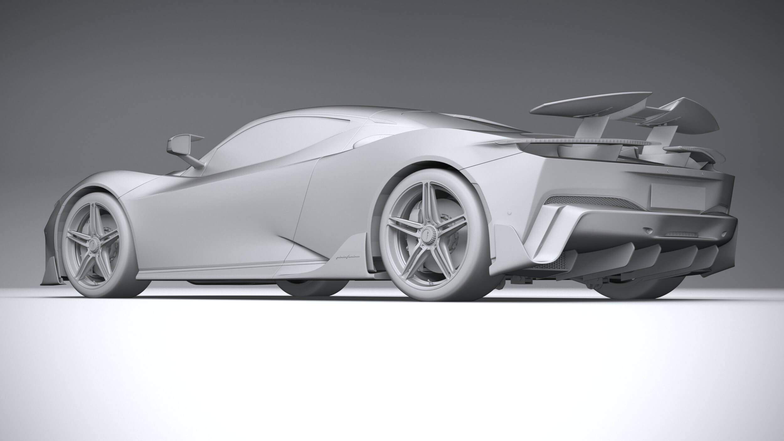 Pininfarina Battista Reversario 2024 - 3D Model by SQUIR