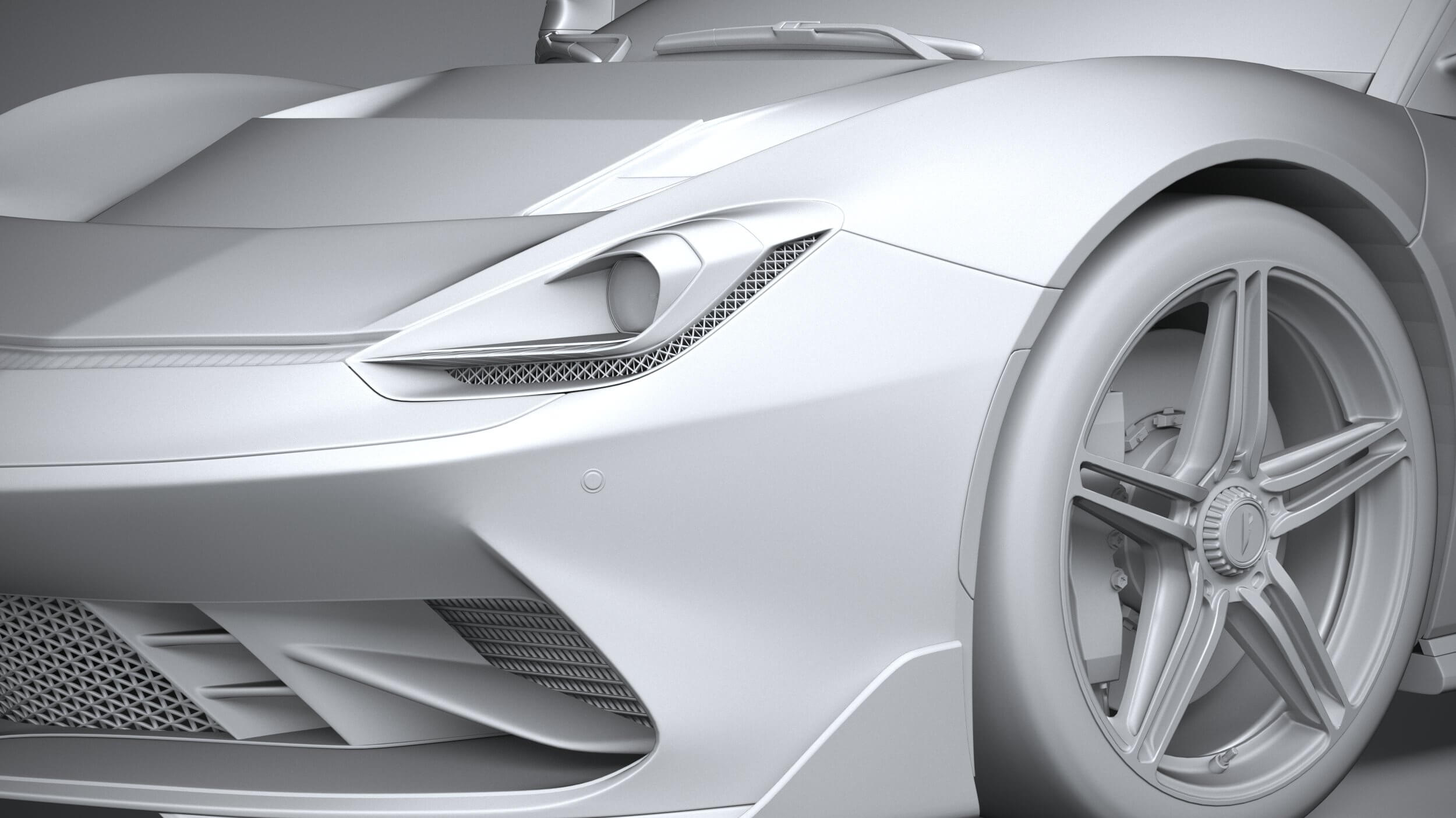 Pininfarina Battista Reversario 2024 - 3D Model by SQUIR