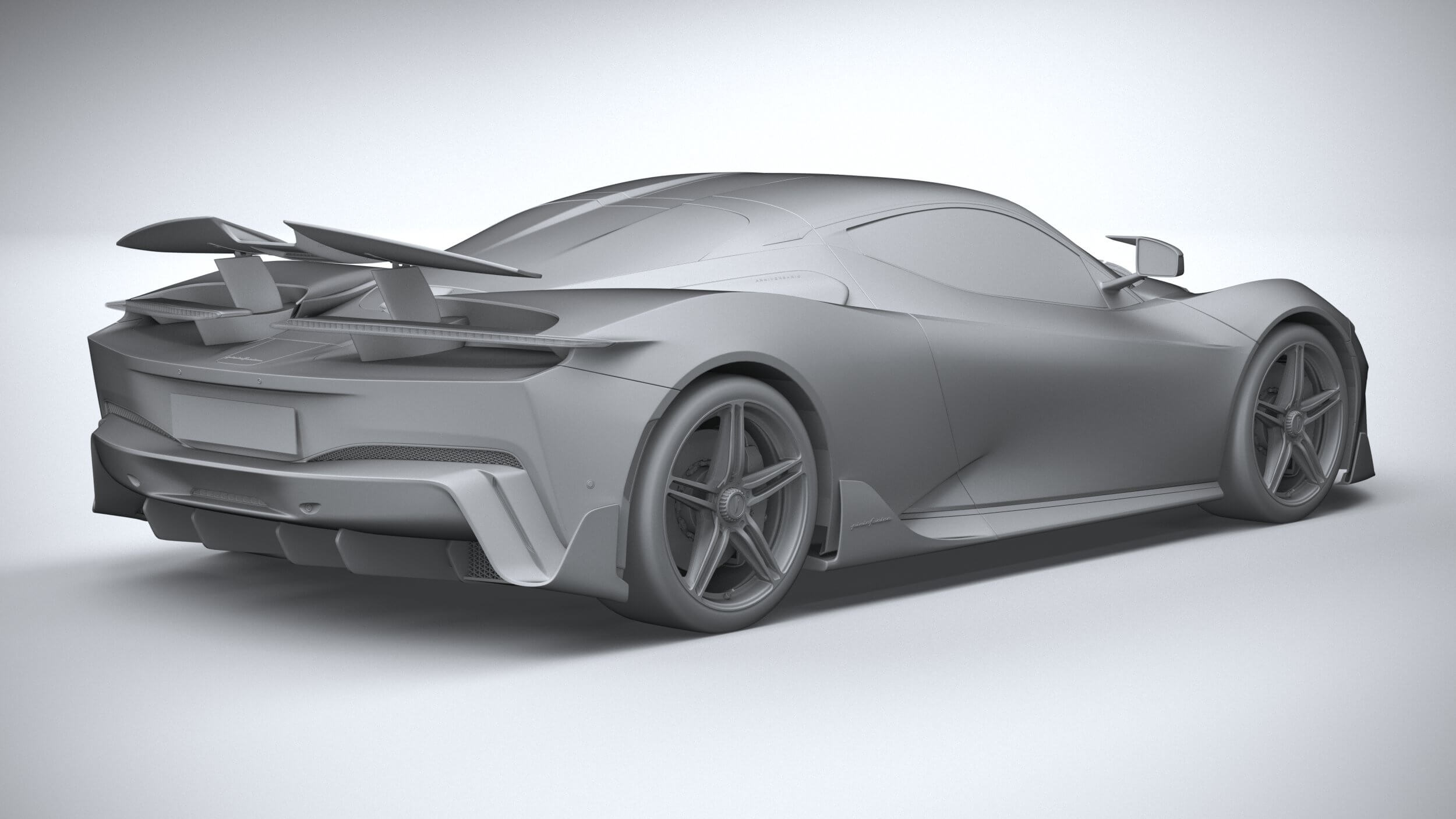 Pininfarina Battista Reversario 2024 - 3D Model by SQUIR