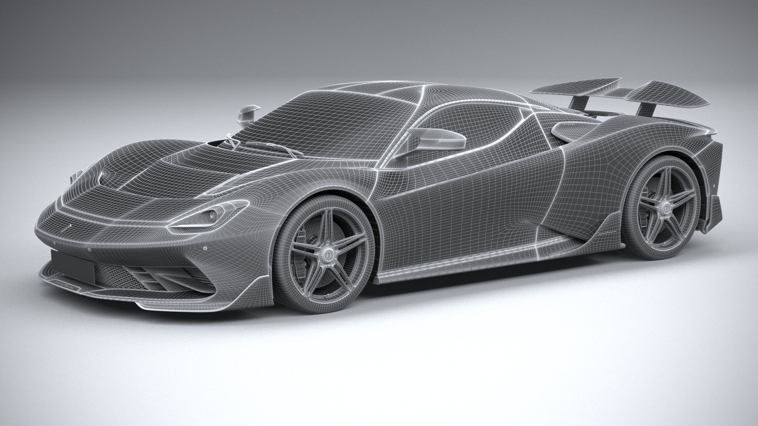 Pininfarina Battista Reversario 2024 - 3D Model by SQUIR