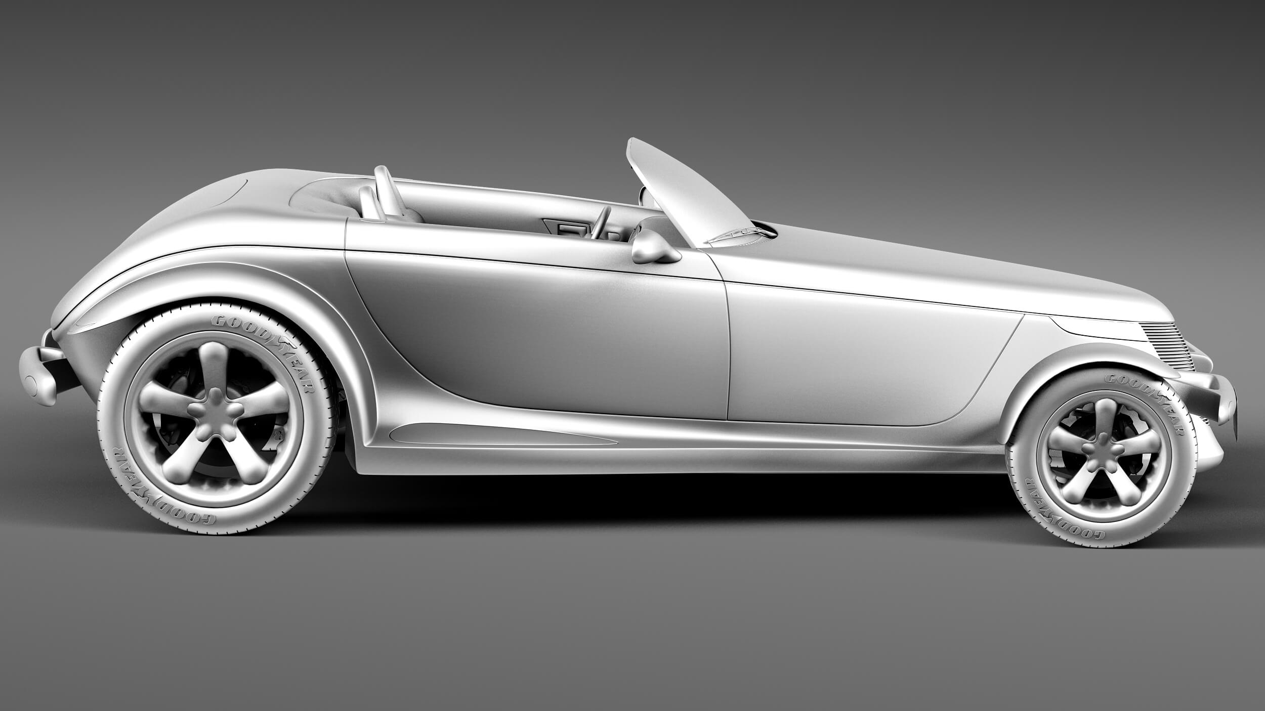 Plymouth Prowler Concept 1993 - 3D Model by SQUIR