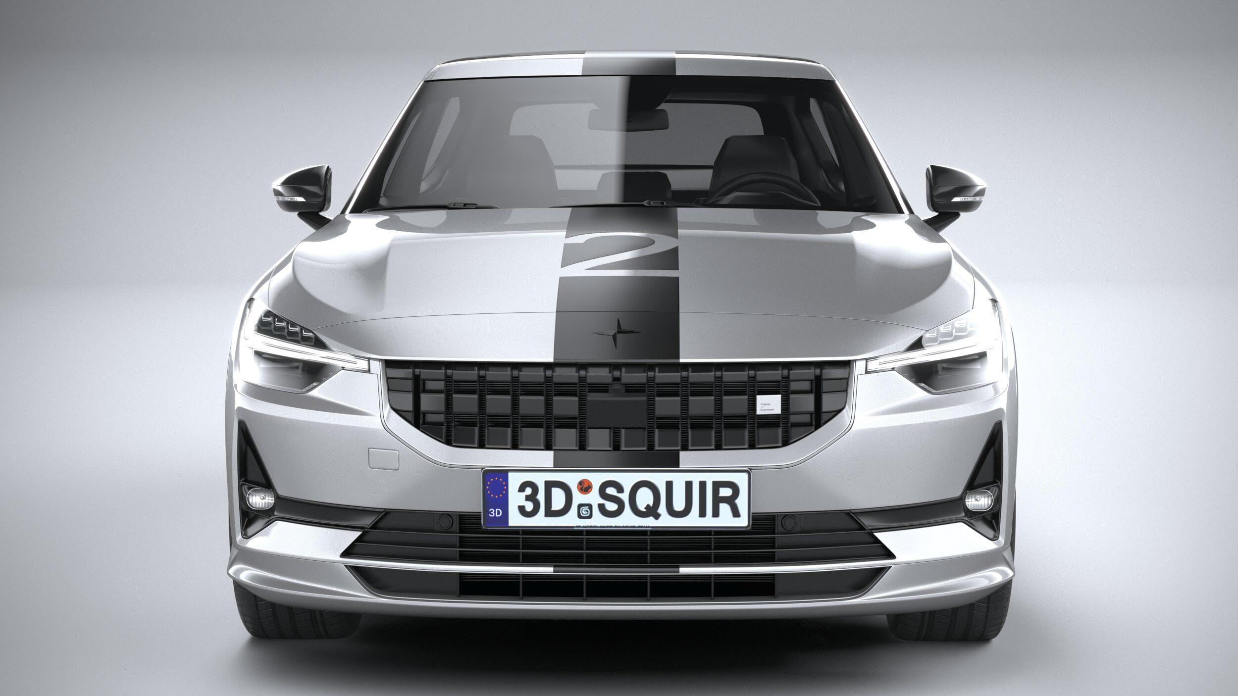 Polestar 2 Bst 2023 - 3D Model by SQUIR