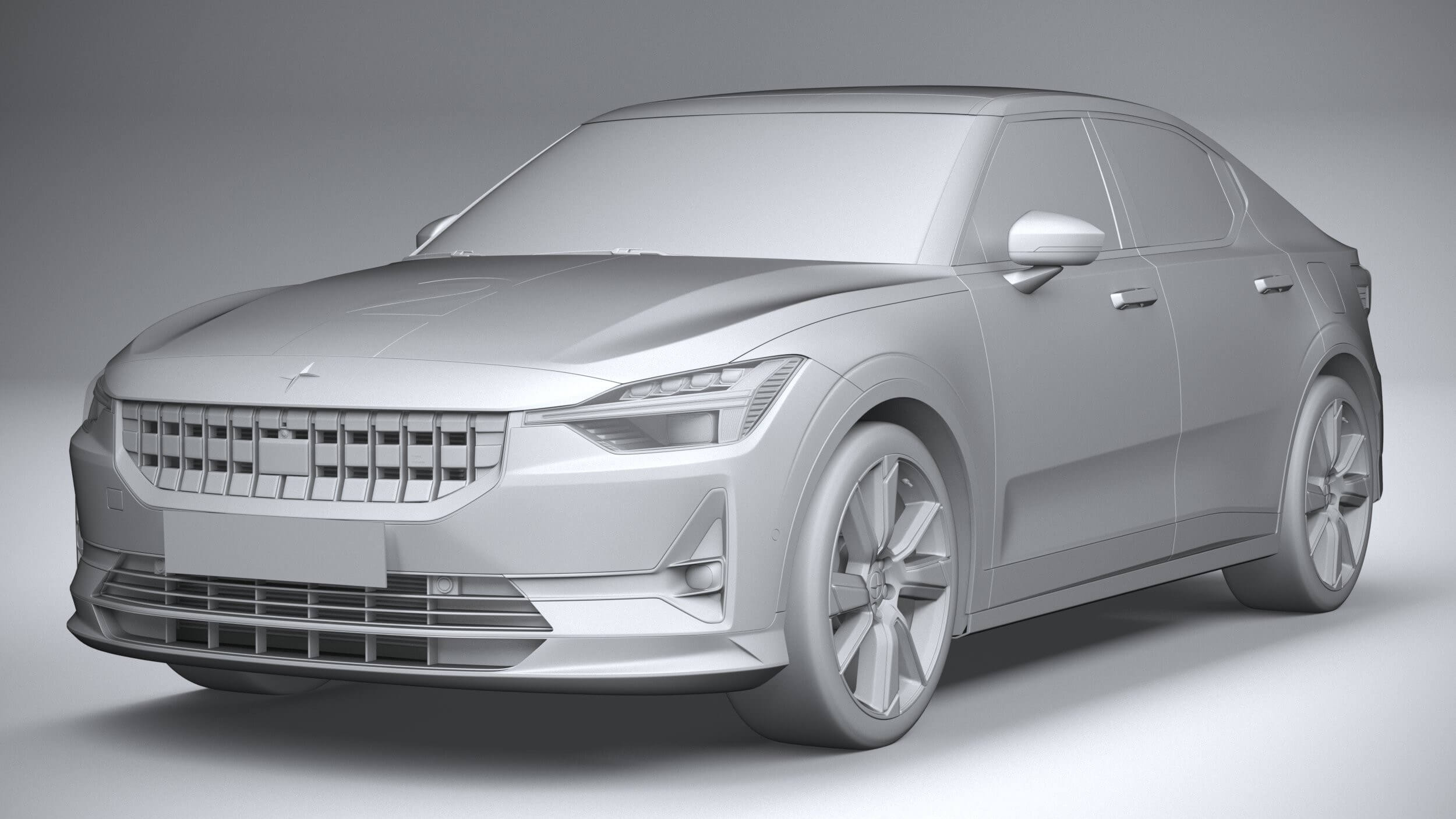 Polestar 2 Bst 2023 - 3D Model by SQUIR