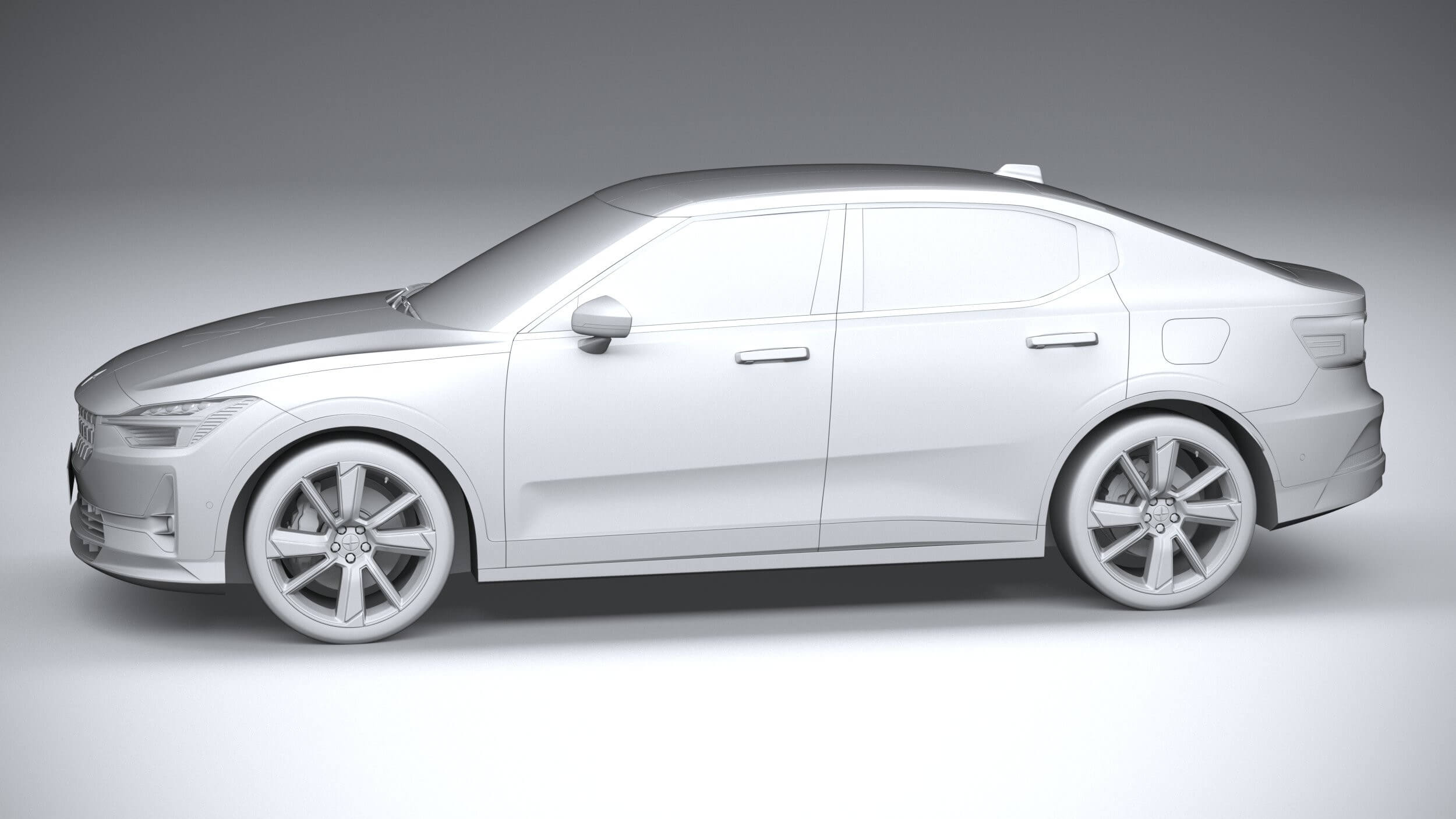 Polestar 2 Bst 2023 - 3D Model by SQUIR